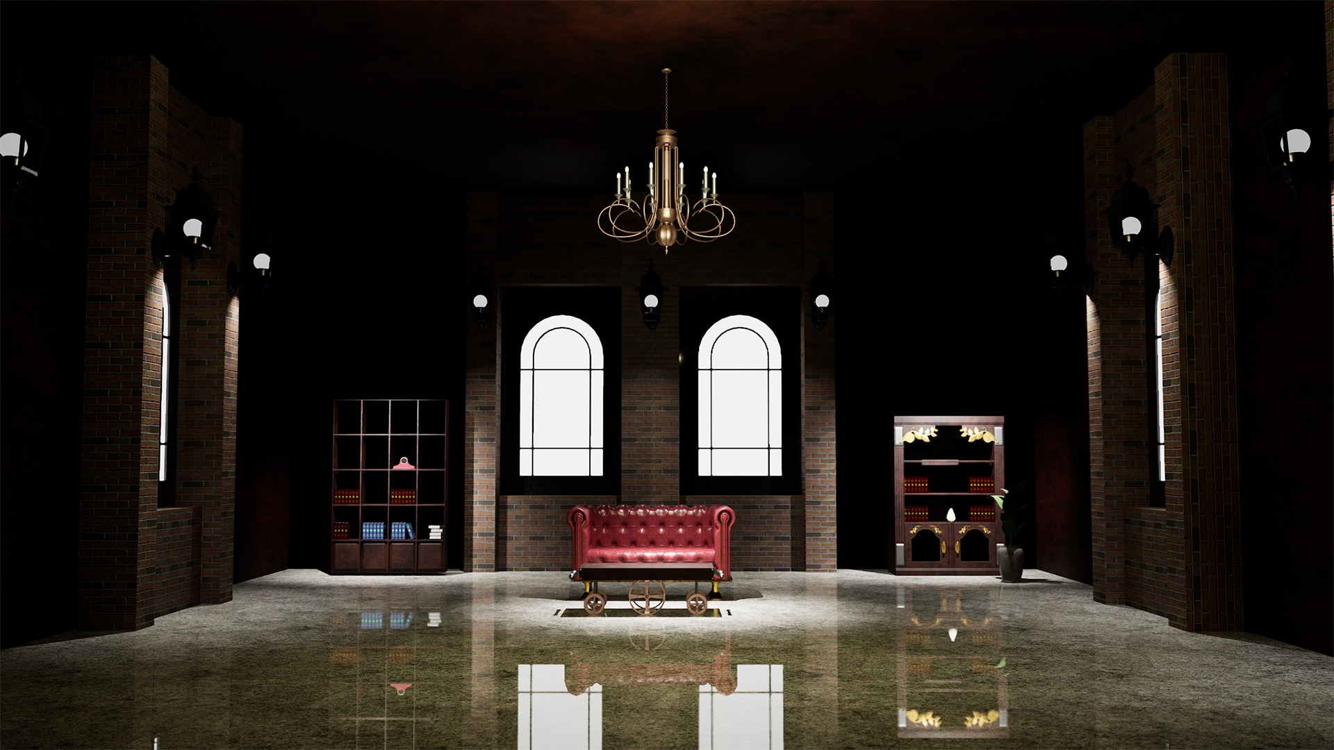 Mini virtual studio 4 different sets in Props - UE Marketplace