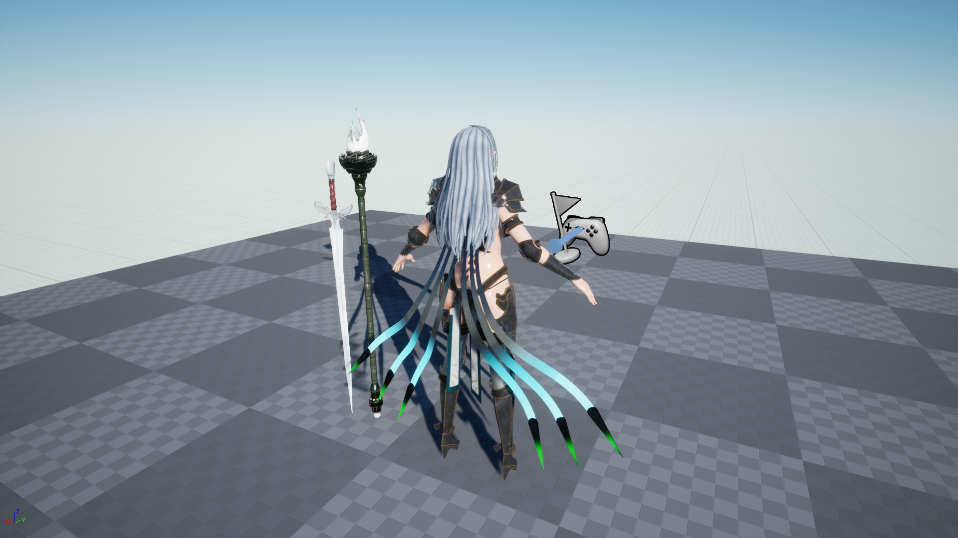 Elf Swordmaster and Wizard in Characters - UE Marketplace