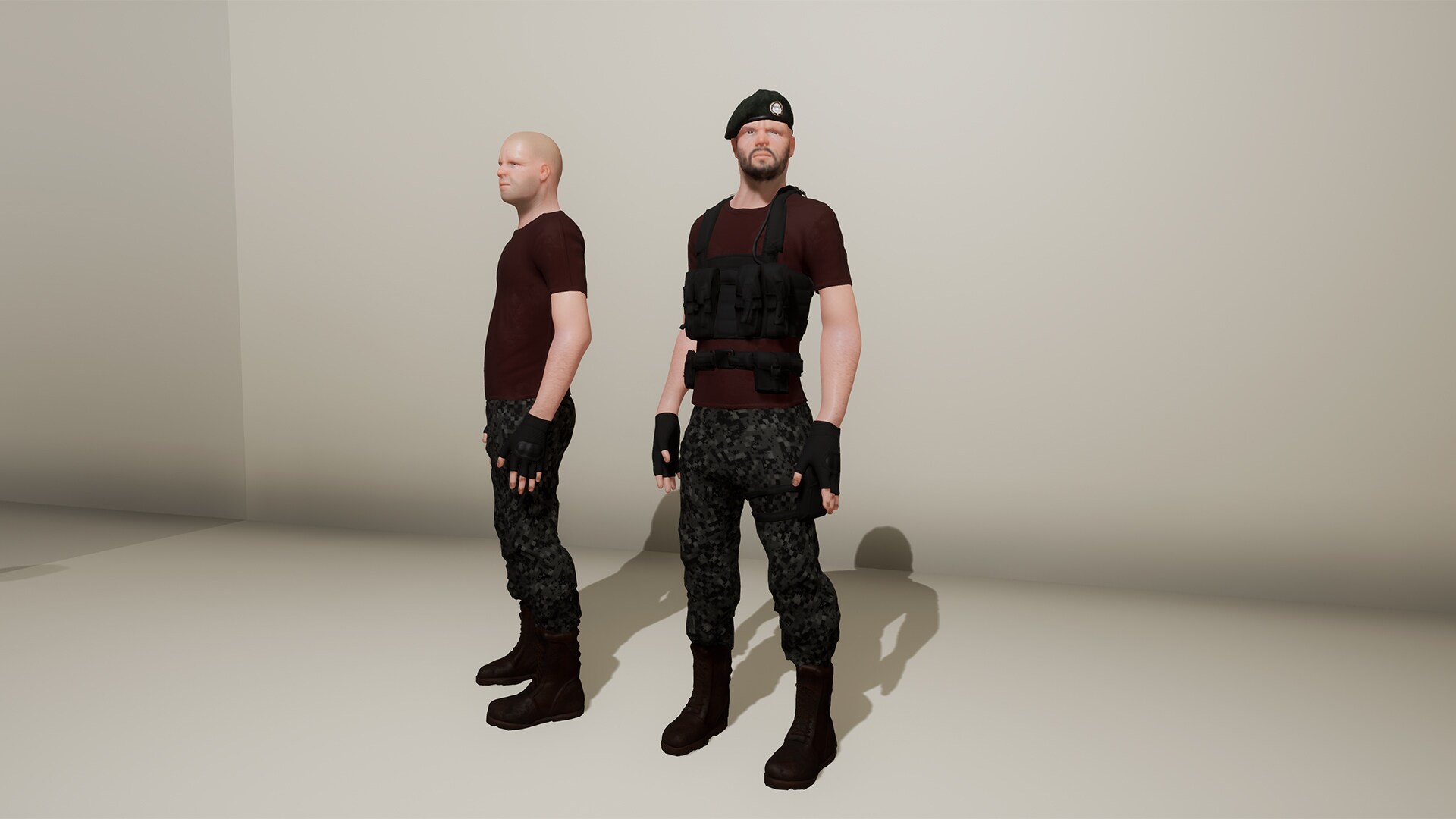 The Lieutenant in Characters - UE Marketplace