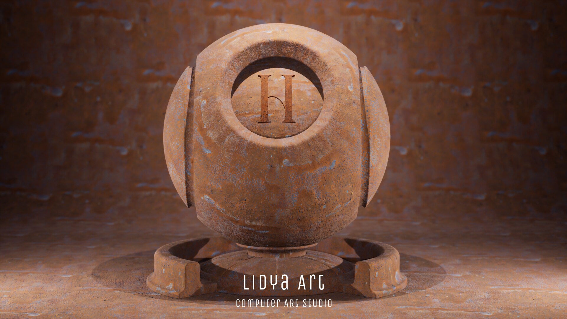 在材质创建的Rust Surfaces Material Pack 2 - 虚幻引擎商城