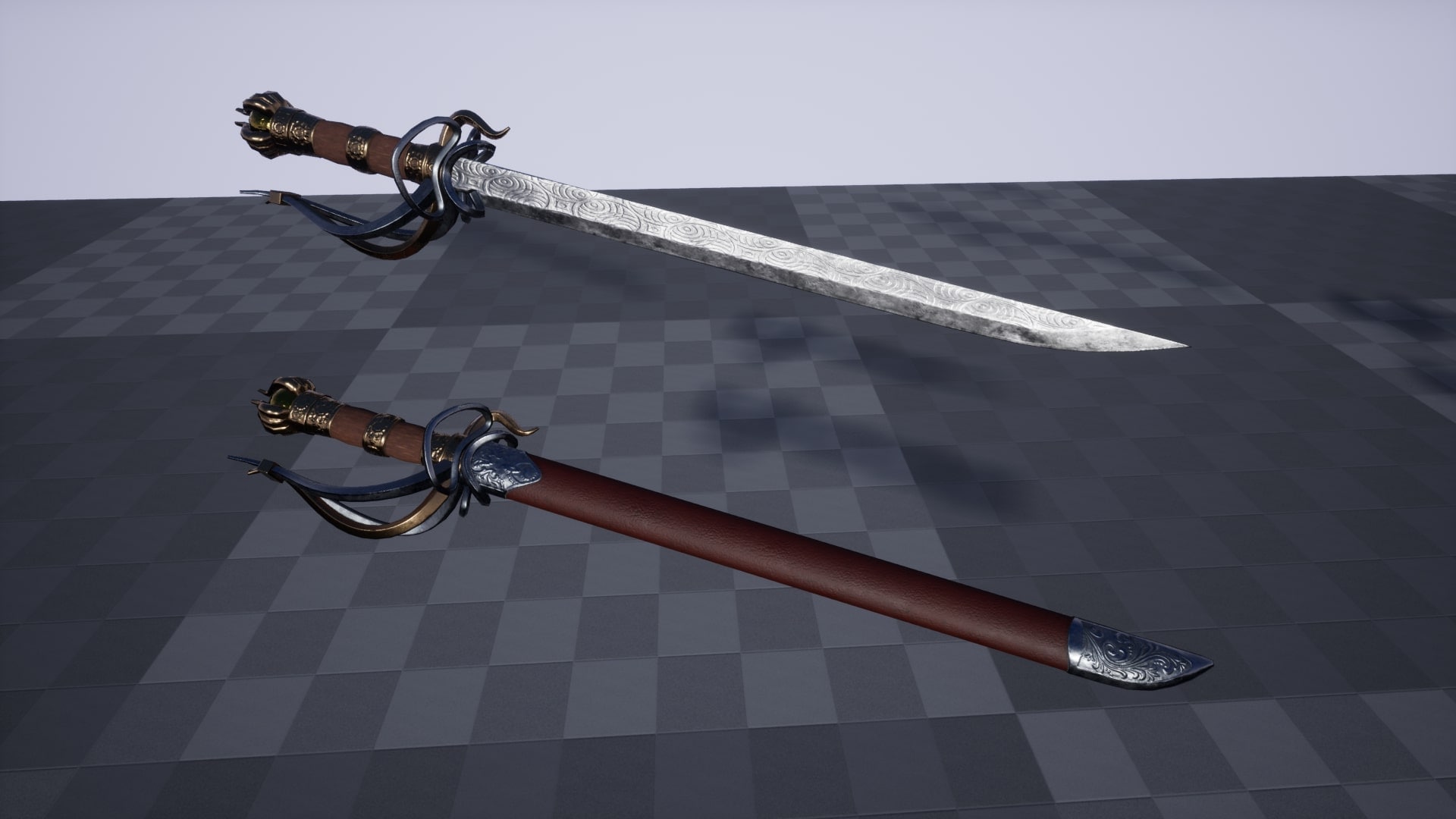 Modular one hand swords set part 2 in Weapons - UE Marketplace