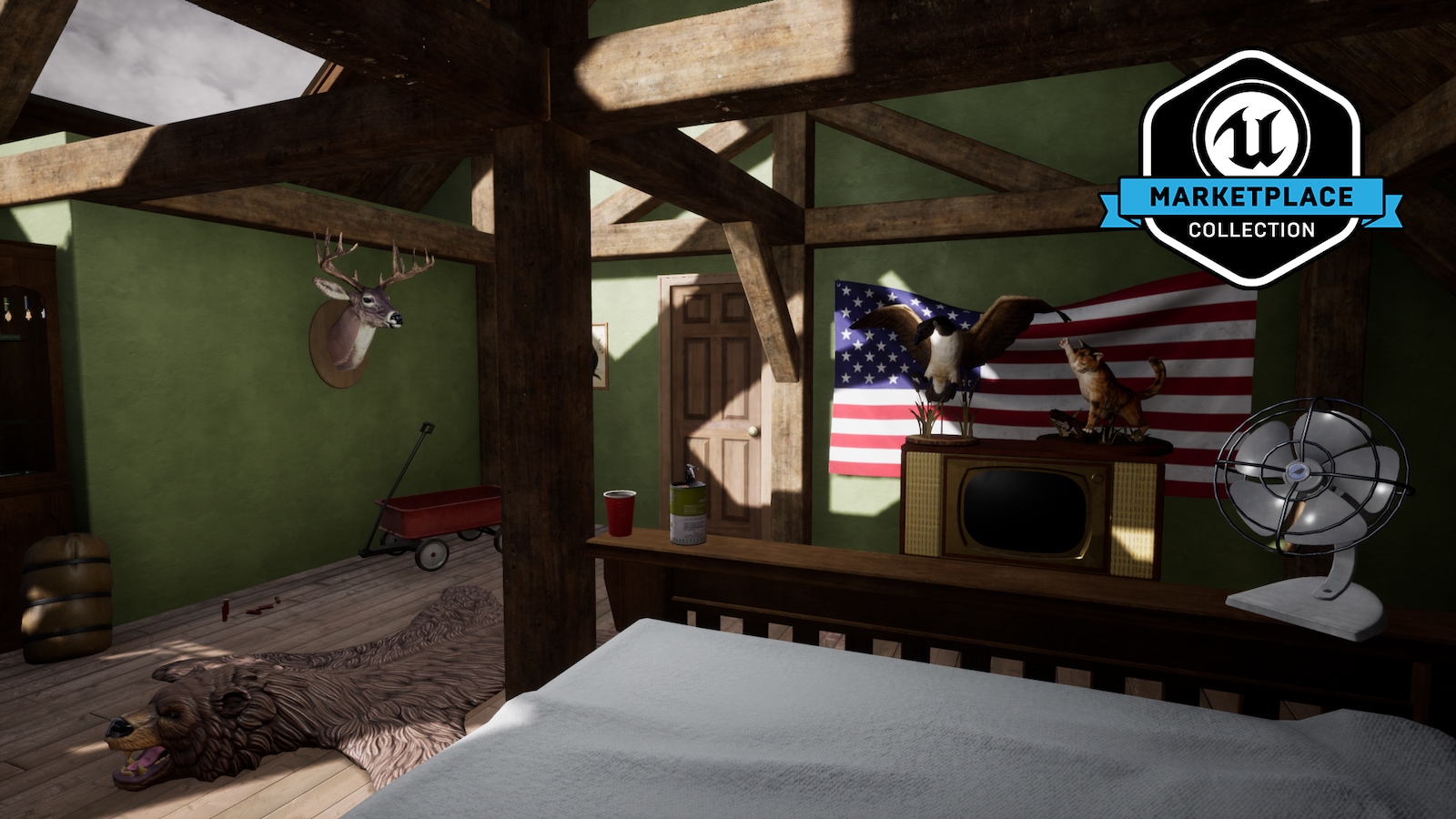 Edith Finch: Sam Room：環境 - UE マーケットプレイス