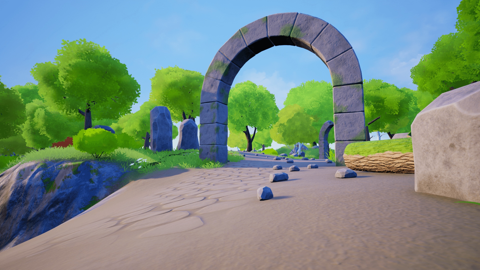 Stylized Island in Environments - UE Marketplace