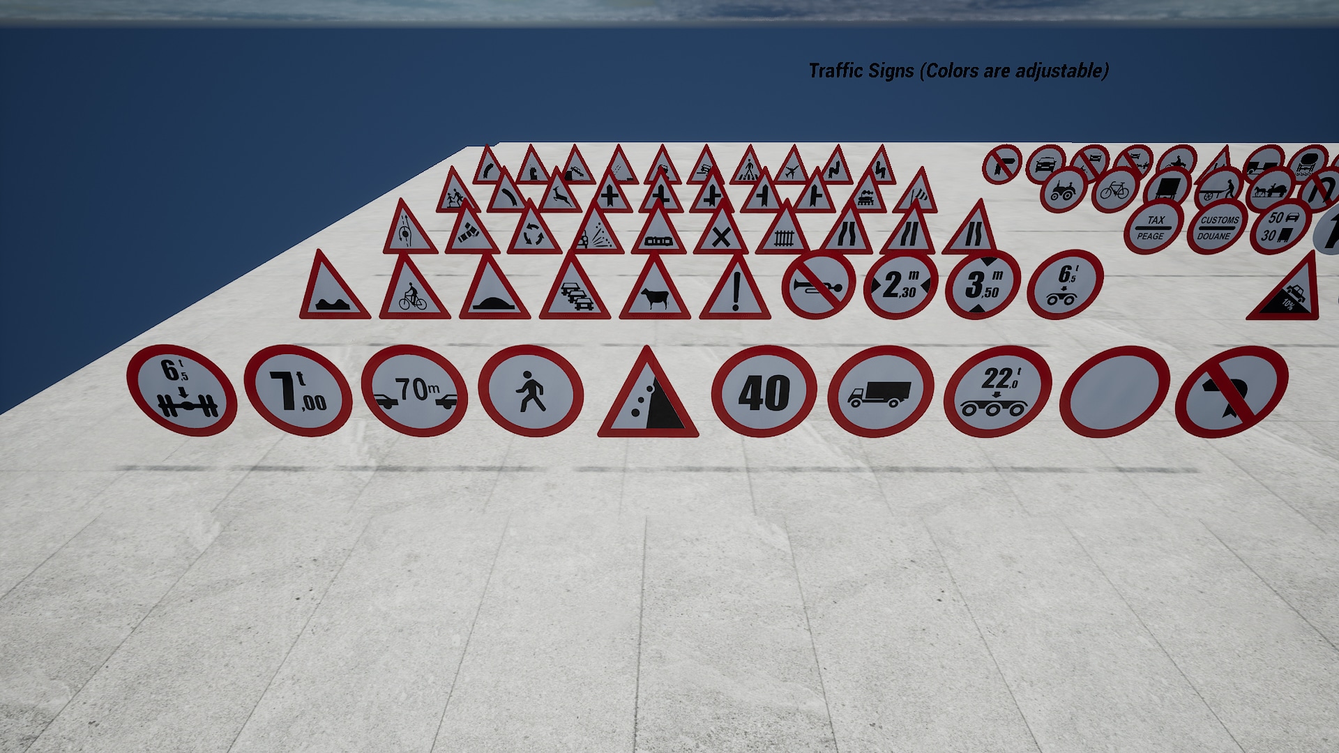 Sale Highway Road Signs