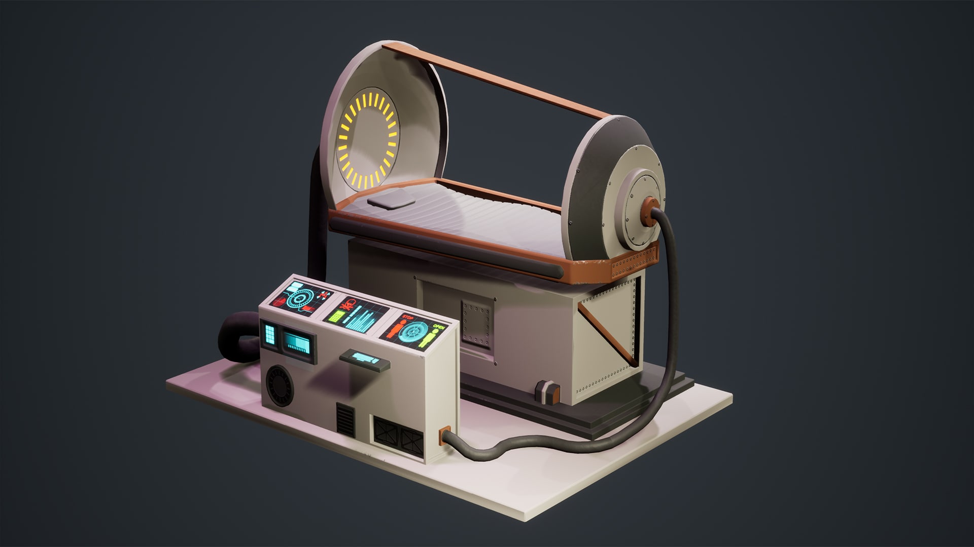 SciFi Cryo Chambers in Props - UE Marketplace