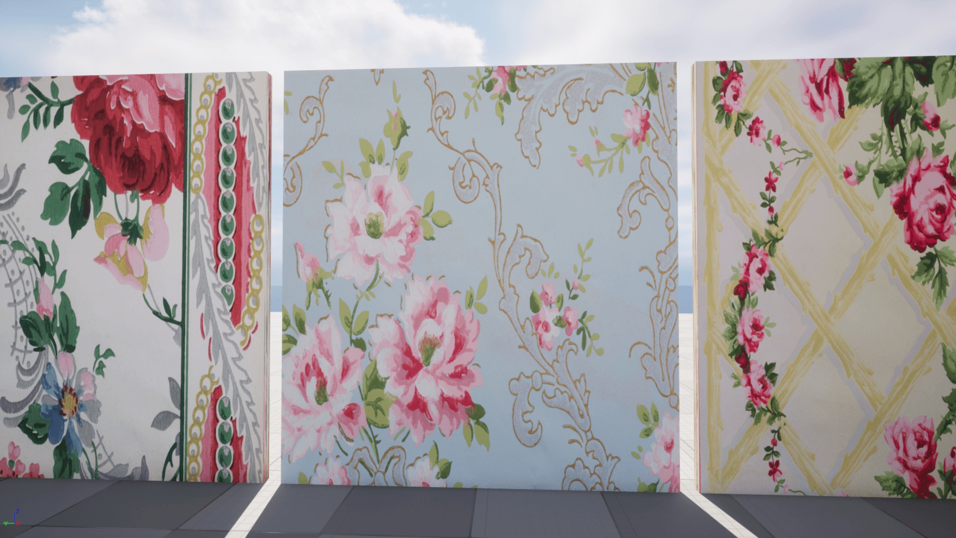 Vintage wallpaper vol 2 in Materials - UE Marketplace