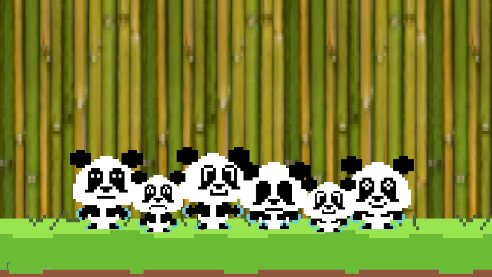2D Panda - Pixel Art in 2D Assets - UE Marketplace