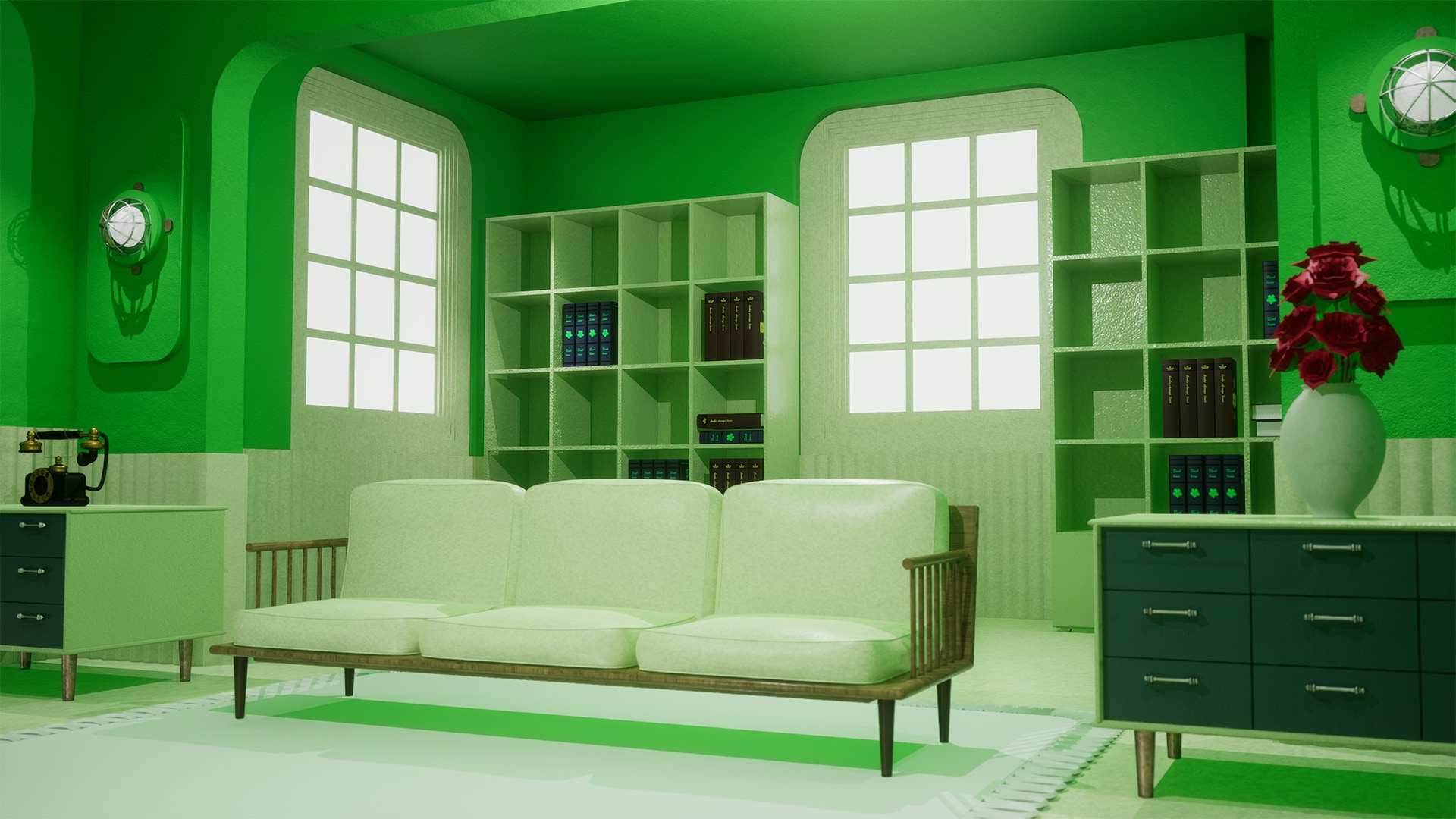 Modern studio set in Props - UE Marketplace