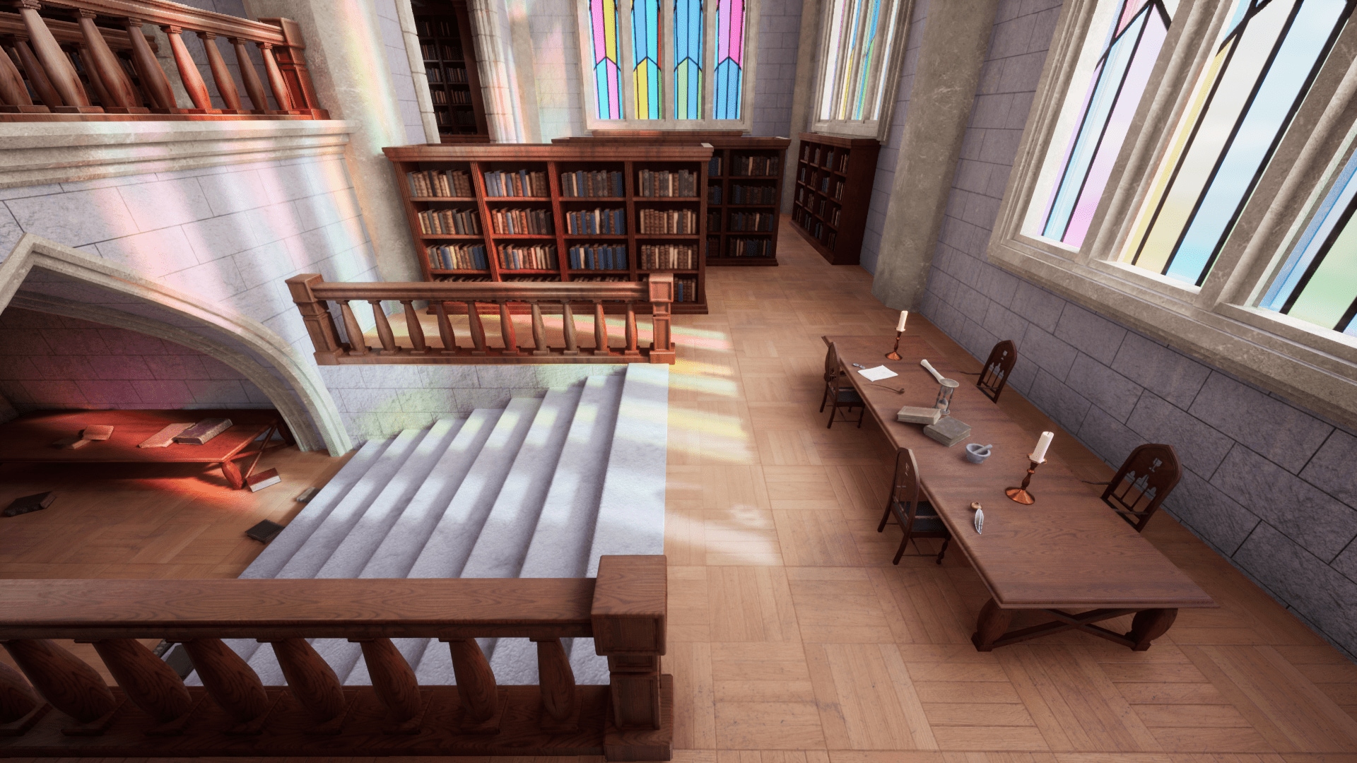 Library in Environments - UE Marketplace