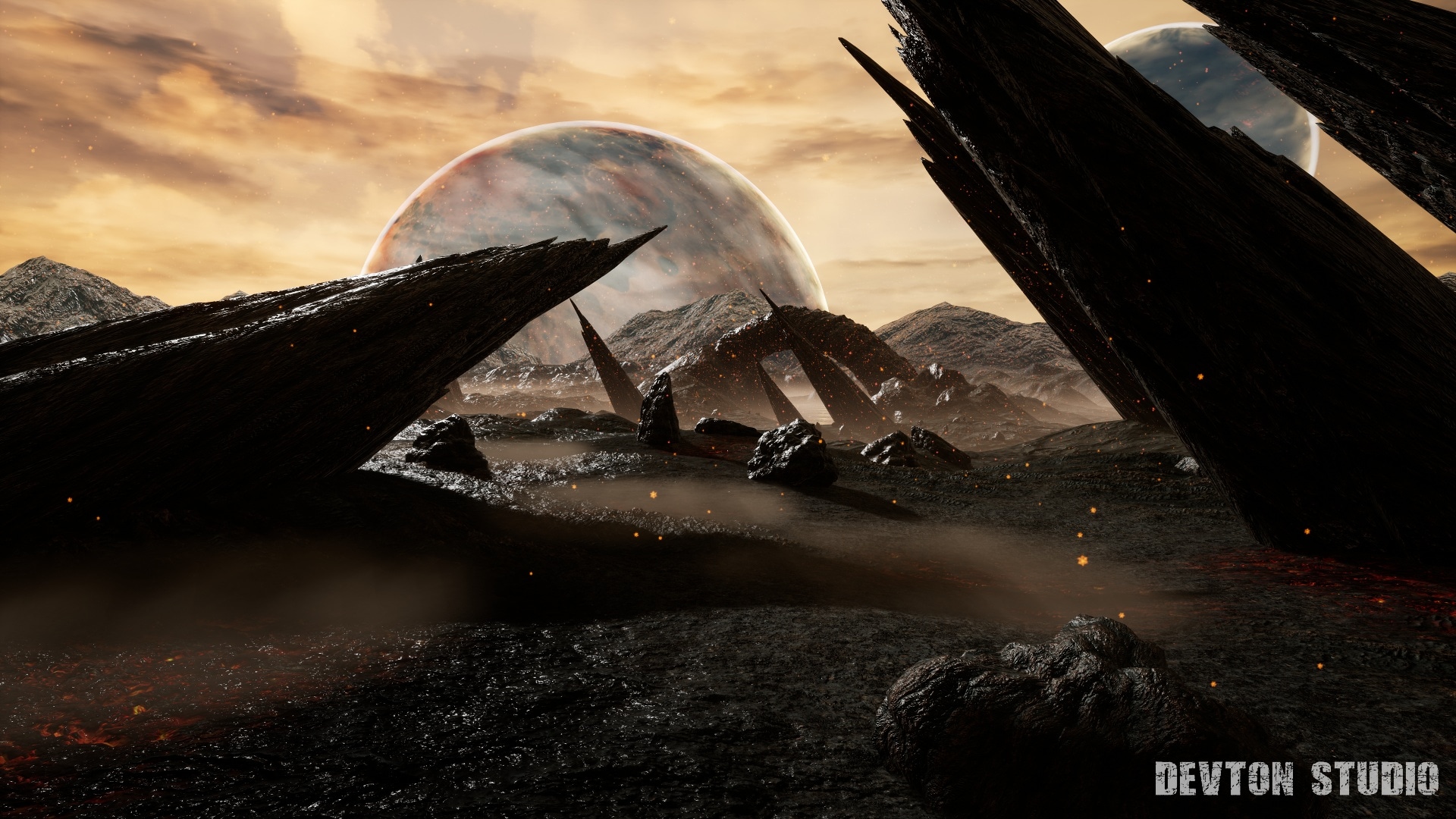 Alien Planets Landscapes