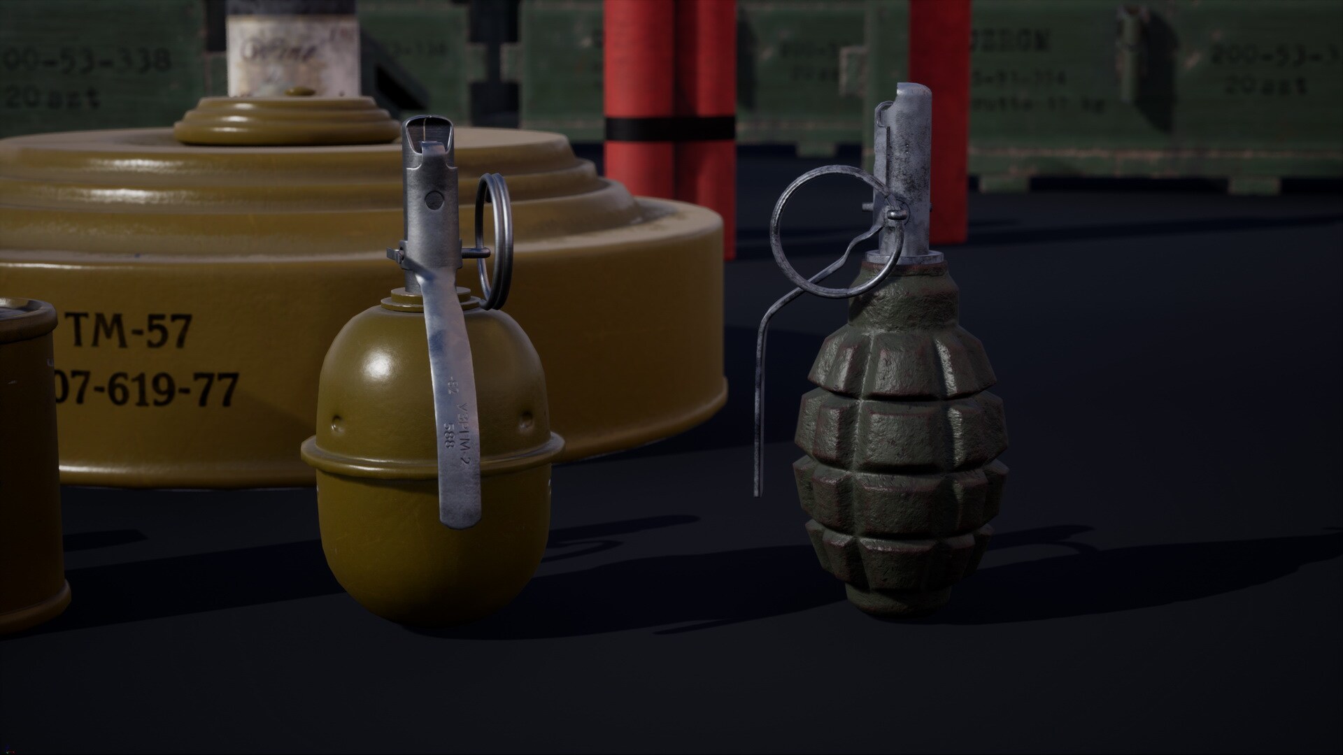 Explosives Pack in Props - UE Marketplace