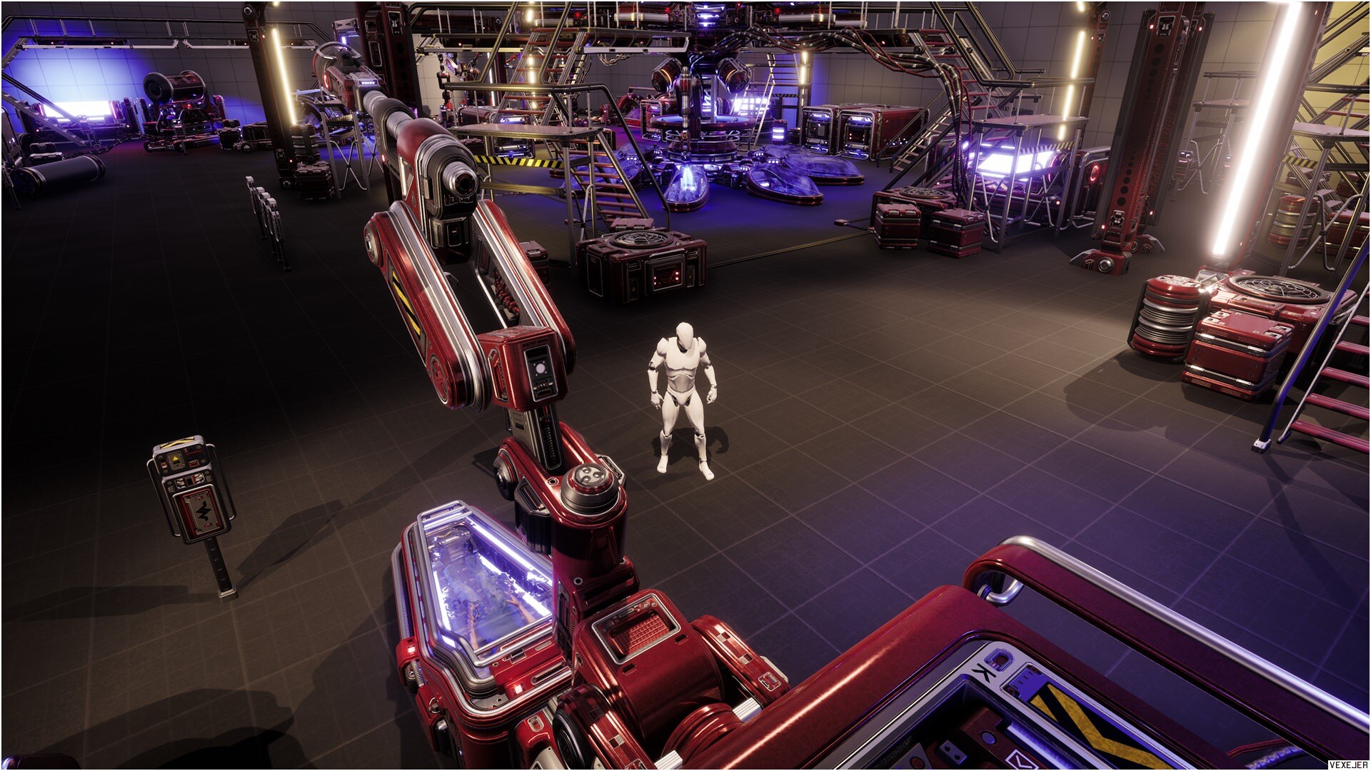 Sci Fi Cryogenic Pods in Blueprints - UE Marketplace