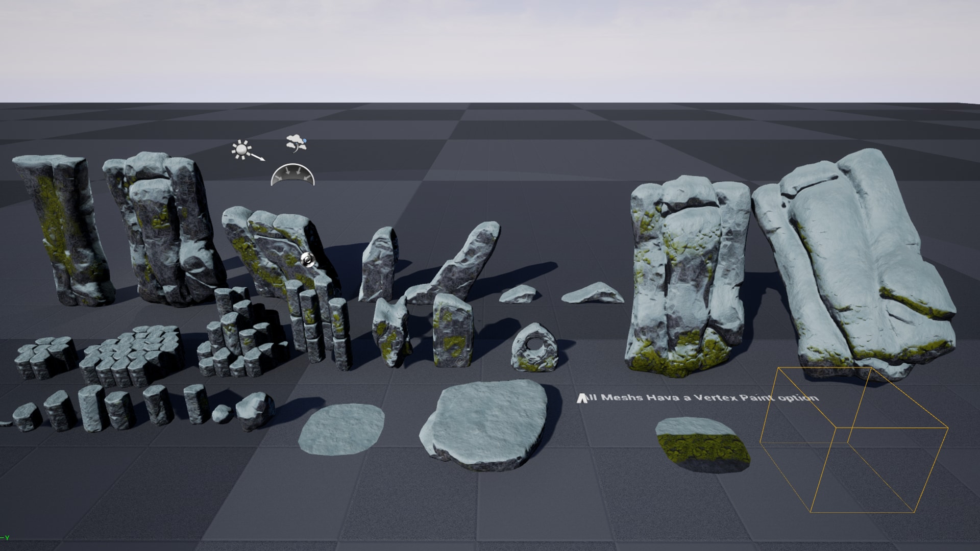 Nordic Rocks Pack in Props - UE Marketplace