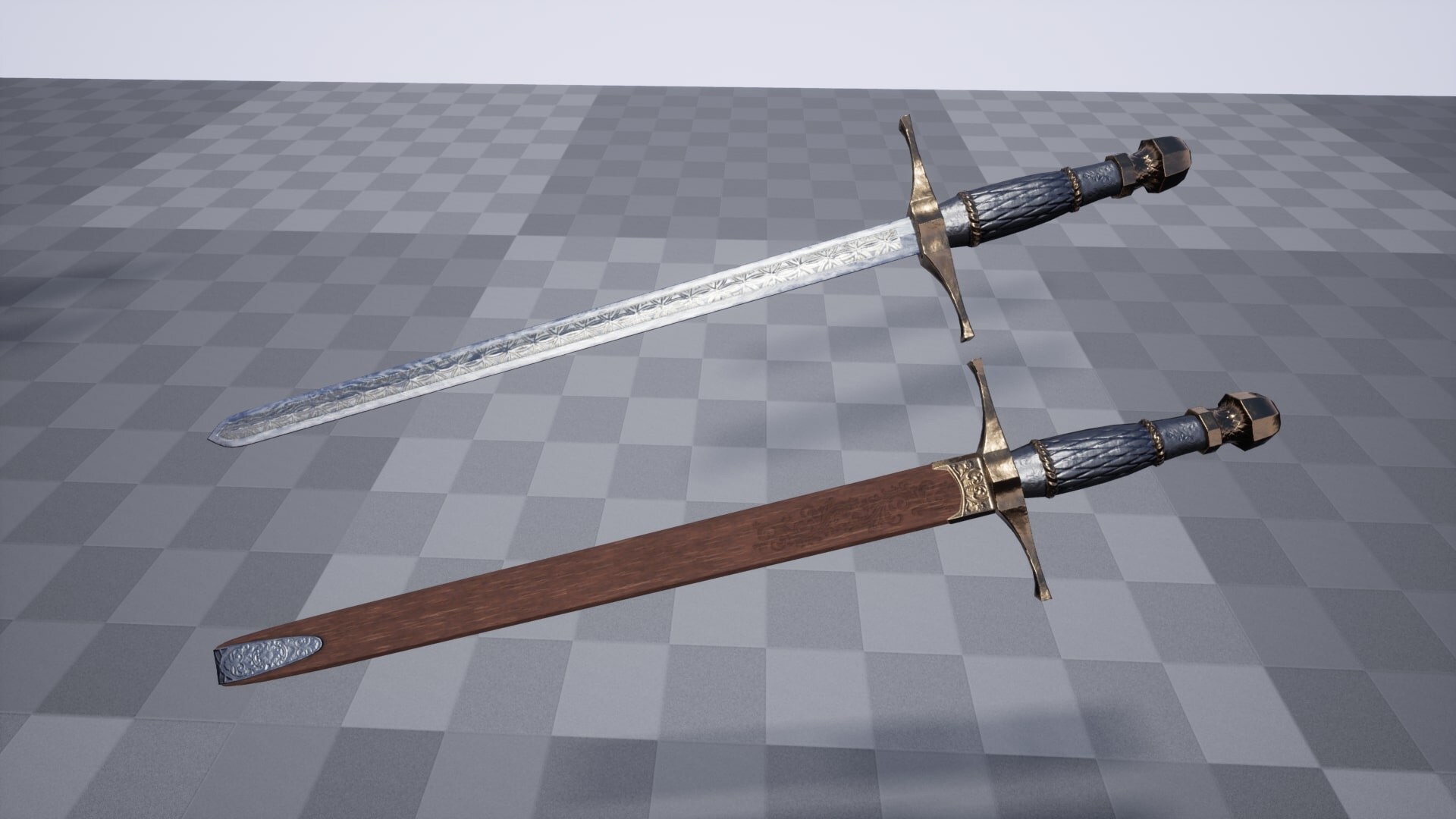 Modular one hand swords set part 1 in Weapons - UE Marketplace