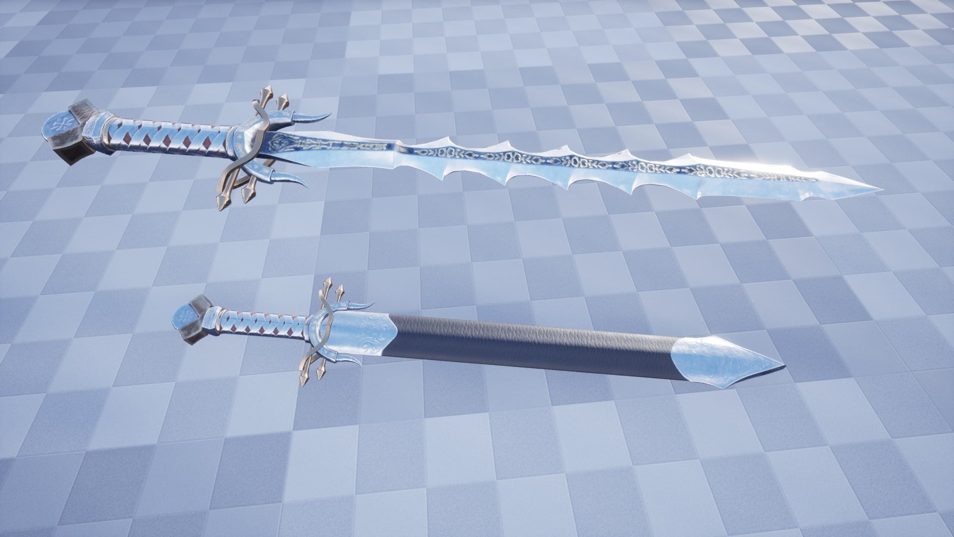 Modular one hand swords set part 3 in Weapons - UE Marketplace