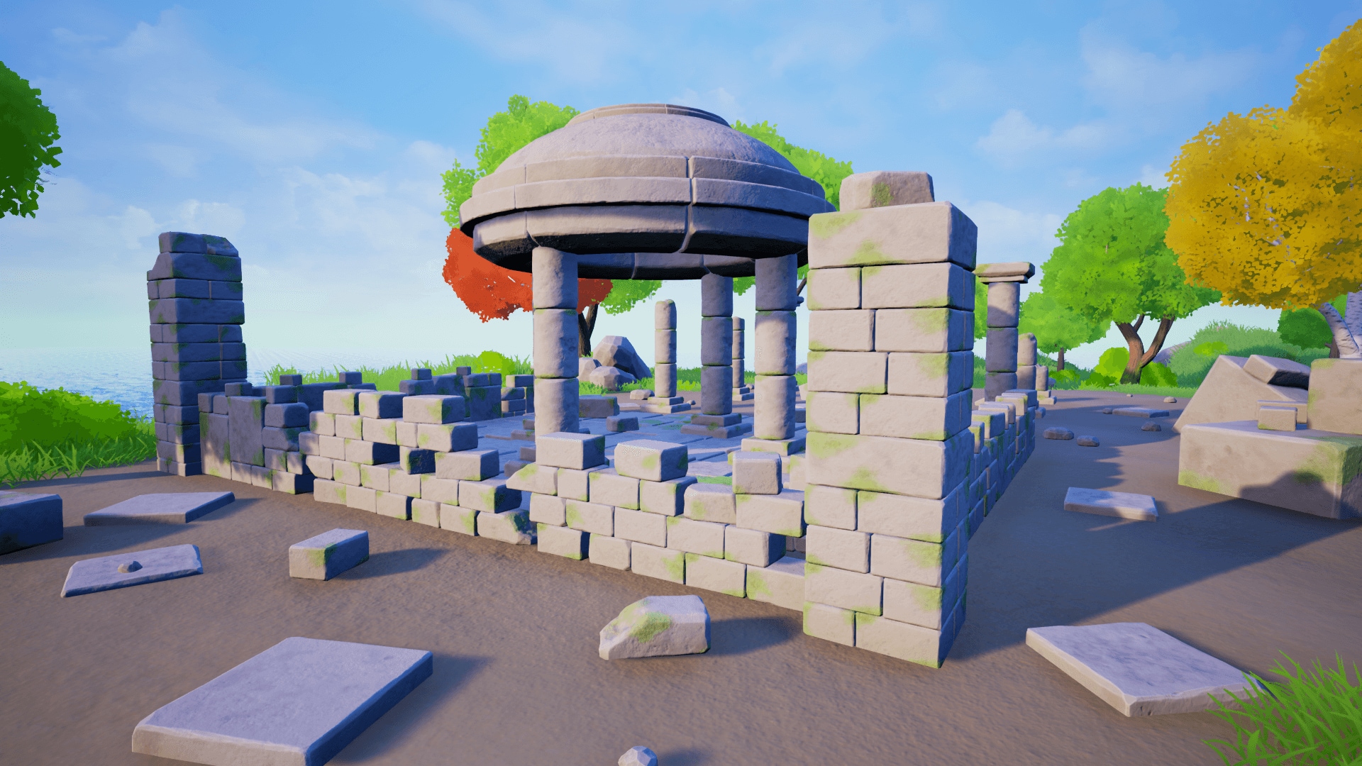 Stylized Island in Environments - UE Marketplace