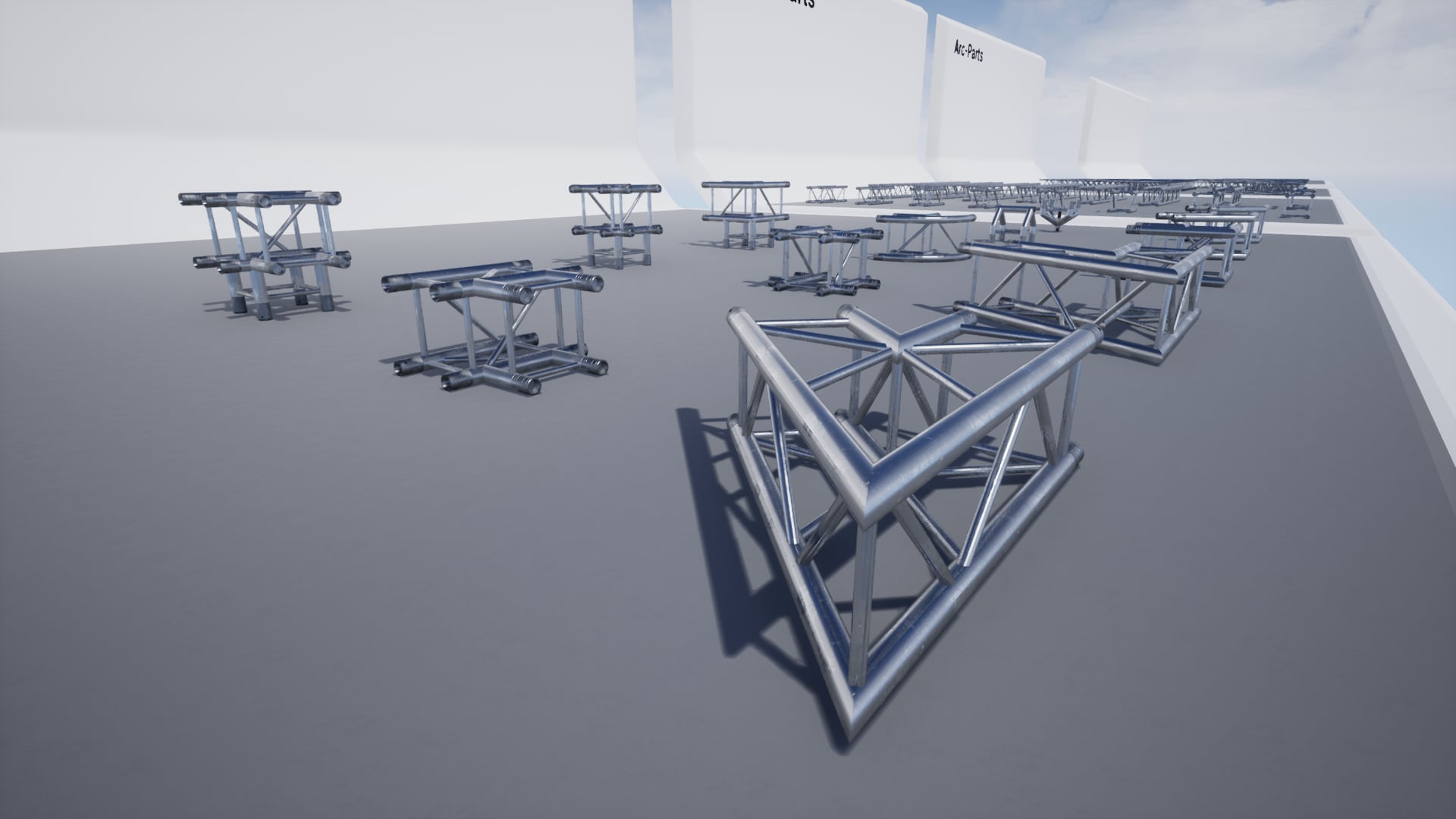 Complete Modular Truss Megapack, 카테고리 건축 시각화 - UE 마켓플레이스