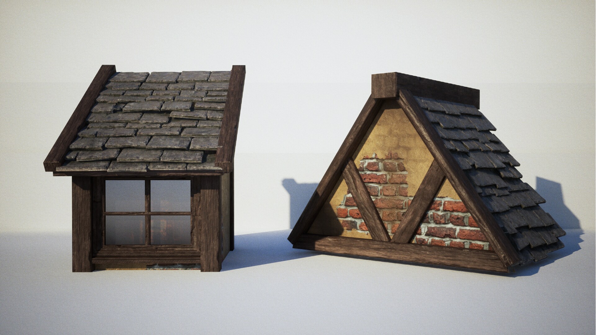 Tudor Architecture Modular Housing Kit, 카테고리 소품 - UE 마켓플레이스