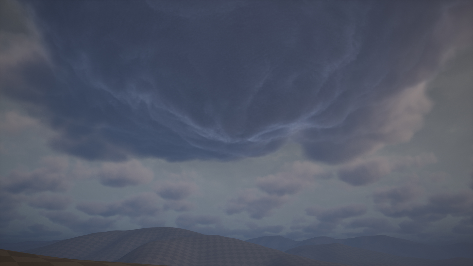 Storm Volumetric Clouds and Sky