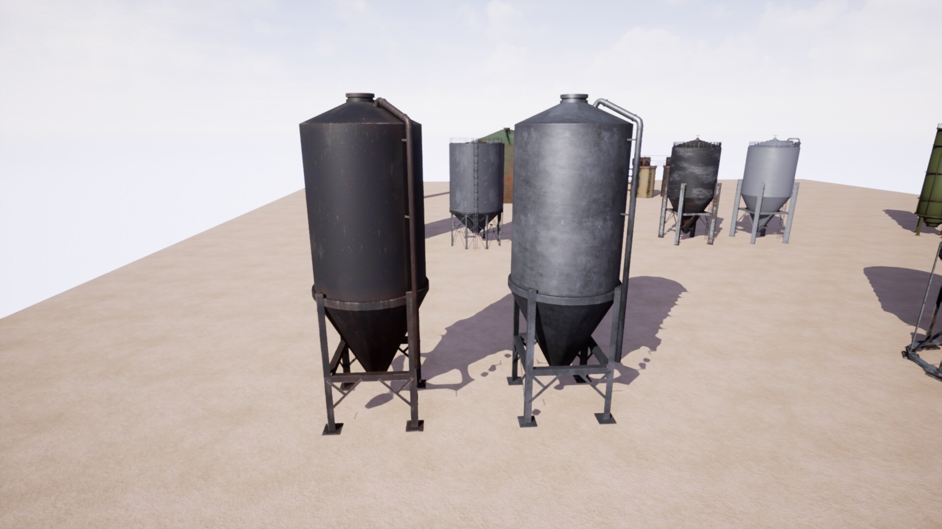 Silo Package in Props - UE Marketplace