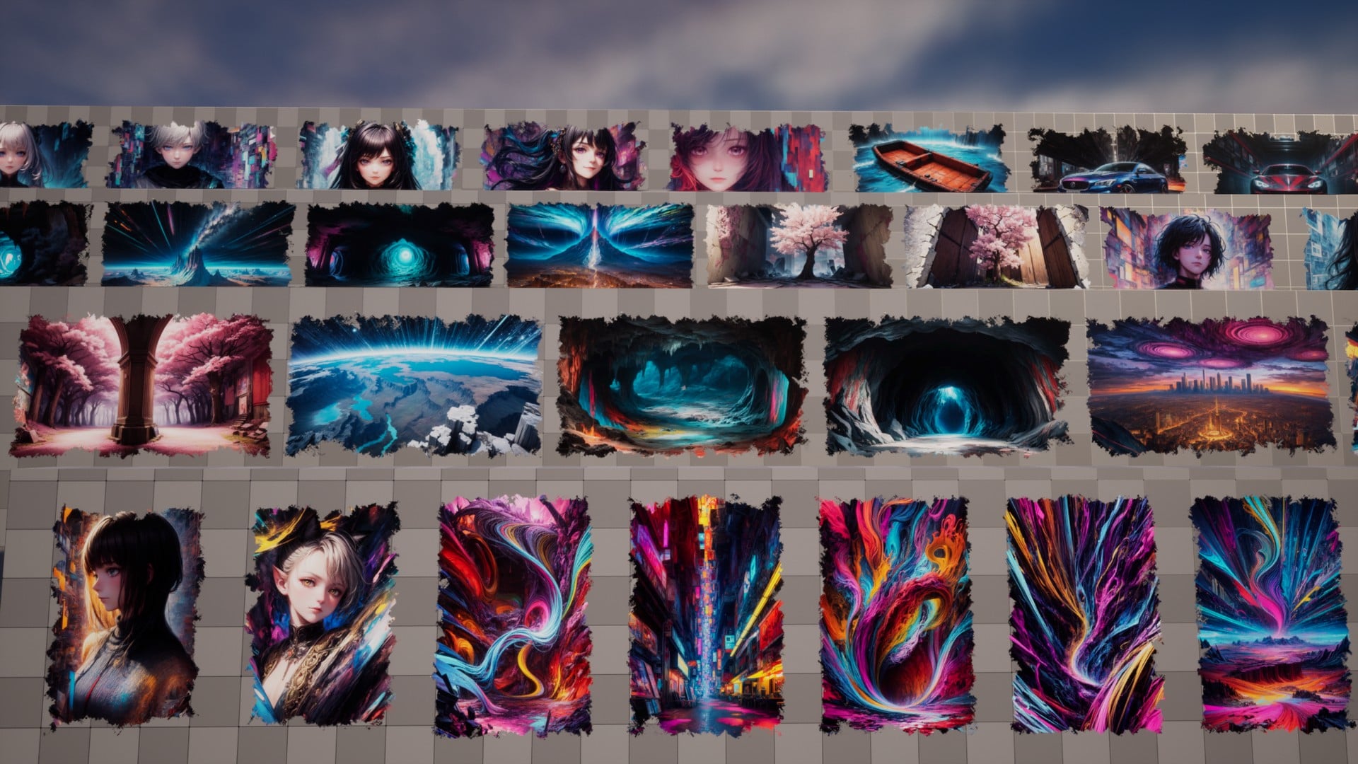 Stickers Decals 60+ in Materials - UE Marketplace