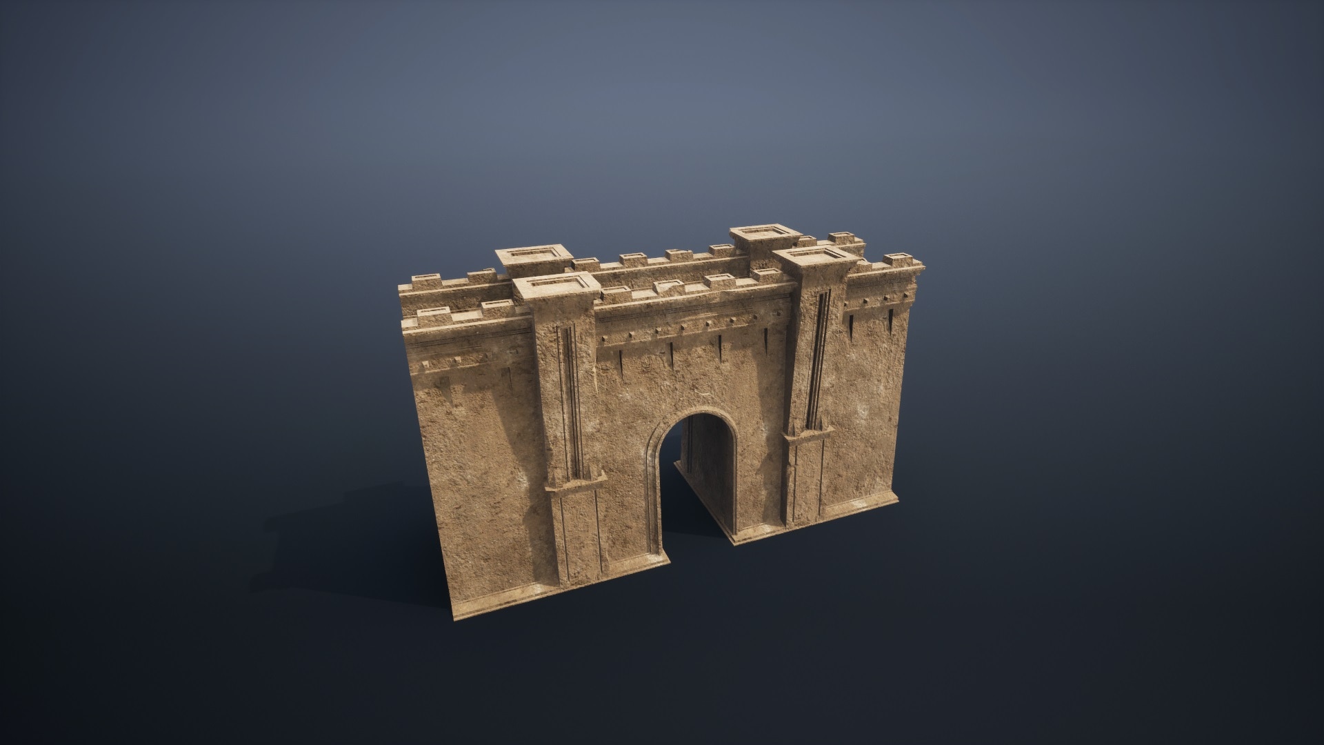 Ancient Modular Walls in Props - UE Marketplace