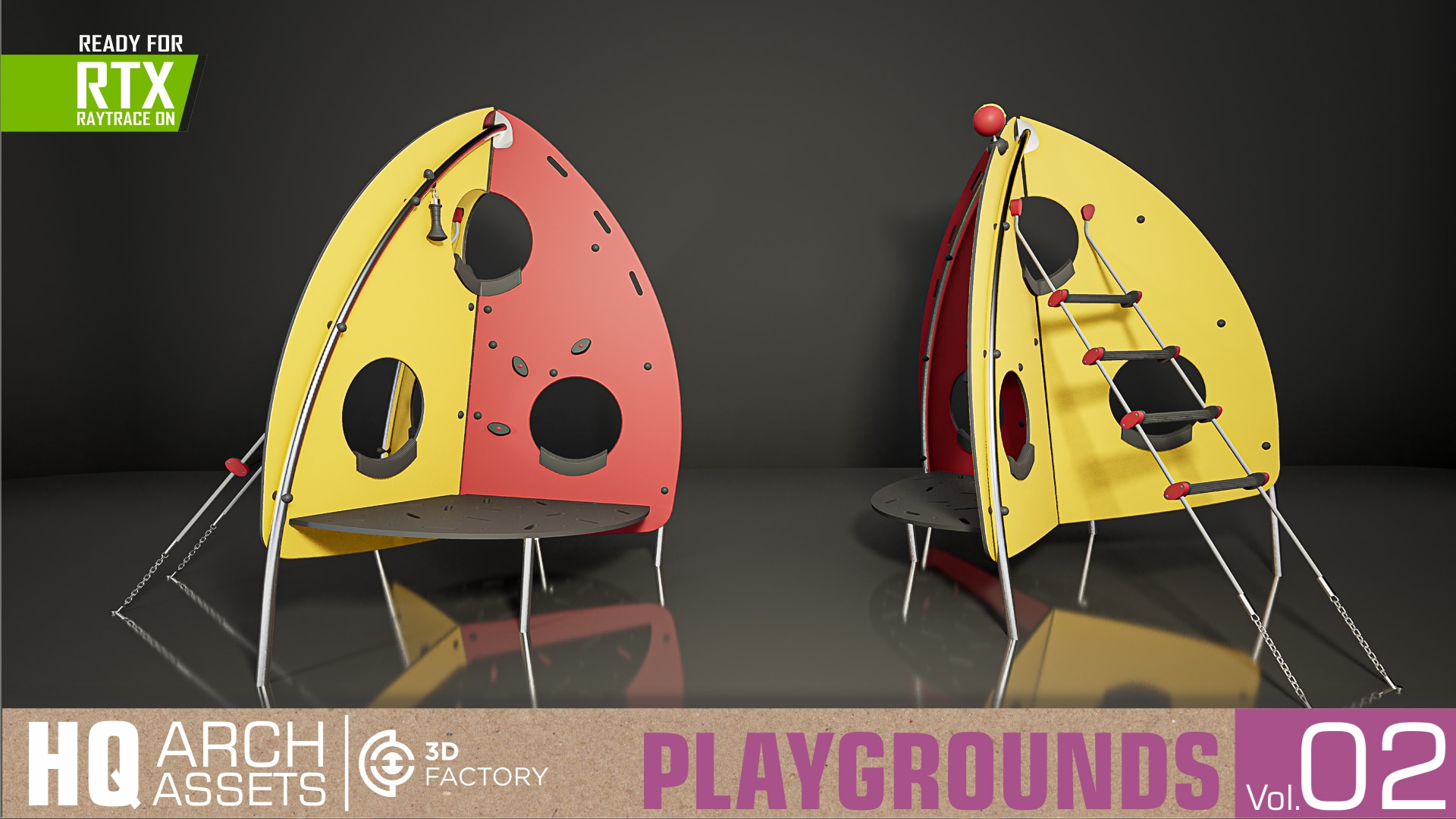 HQ Playgrounds Vol. 2 in Architectural Visualization - UE Marketplace