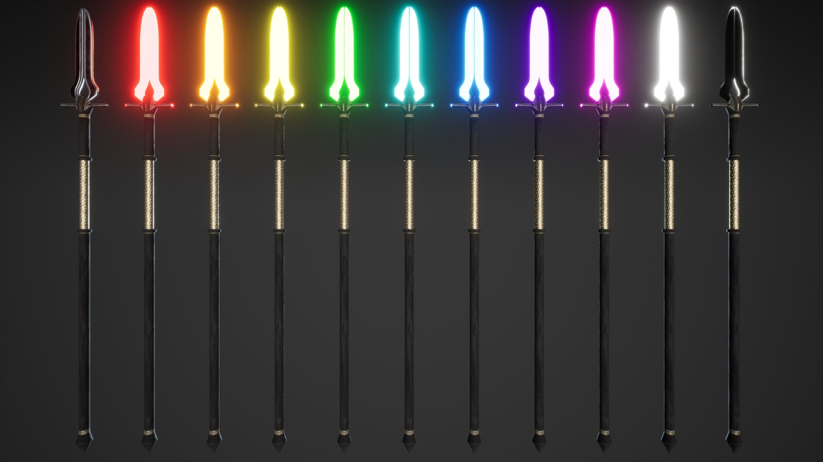 Light Blades Pack in Weapons - UE Marketplace