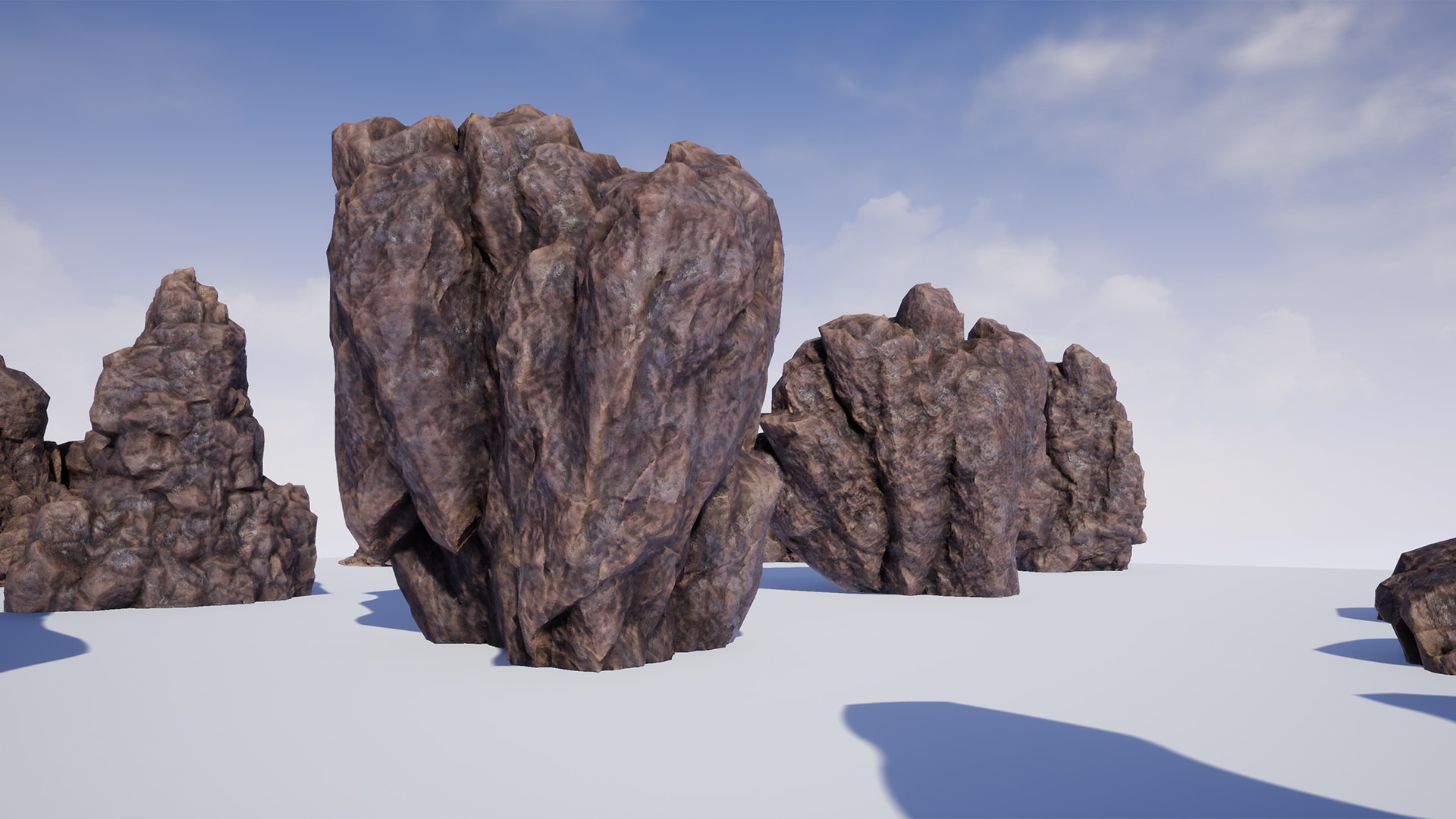 Pack of Customizable Stylized Rocks in Props - UE Marketplace