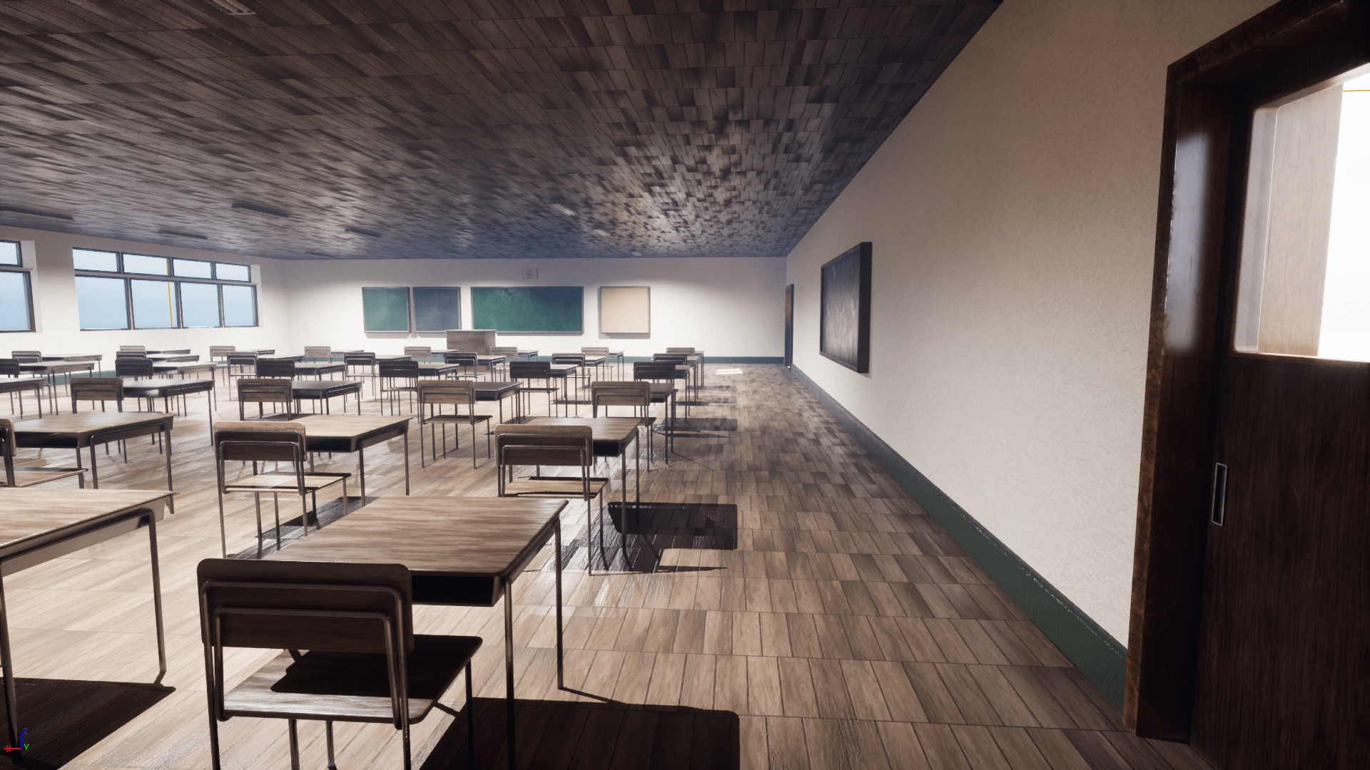 Japanese Classroom 1k & 2k Textures, 카테고리 소품 - UE 마켓플레이스