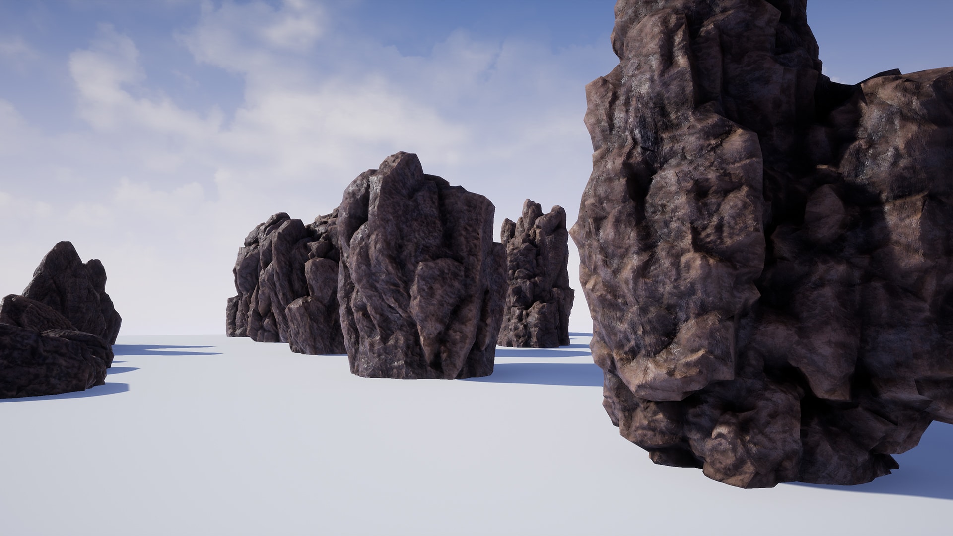 Pack of Customizable Stylized Rocks in Props - UE Marketplace