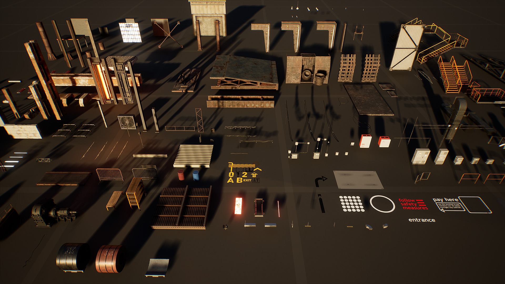 Steel Mill Environment Kit