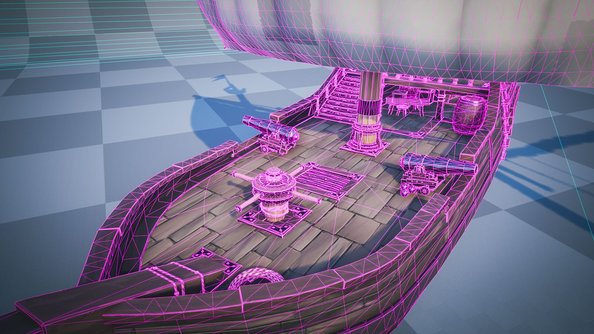 Stylized Ship in Props - UE Marketplace