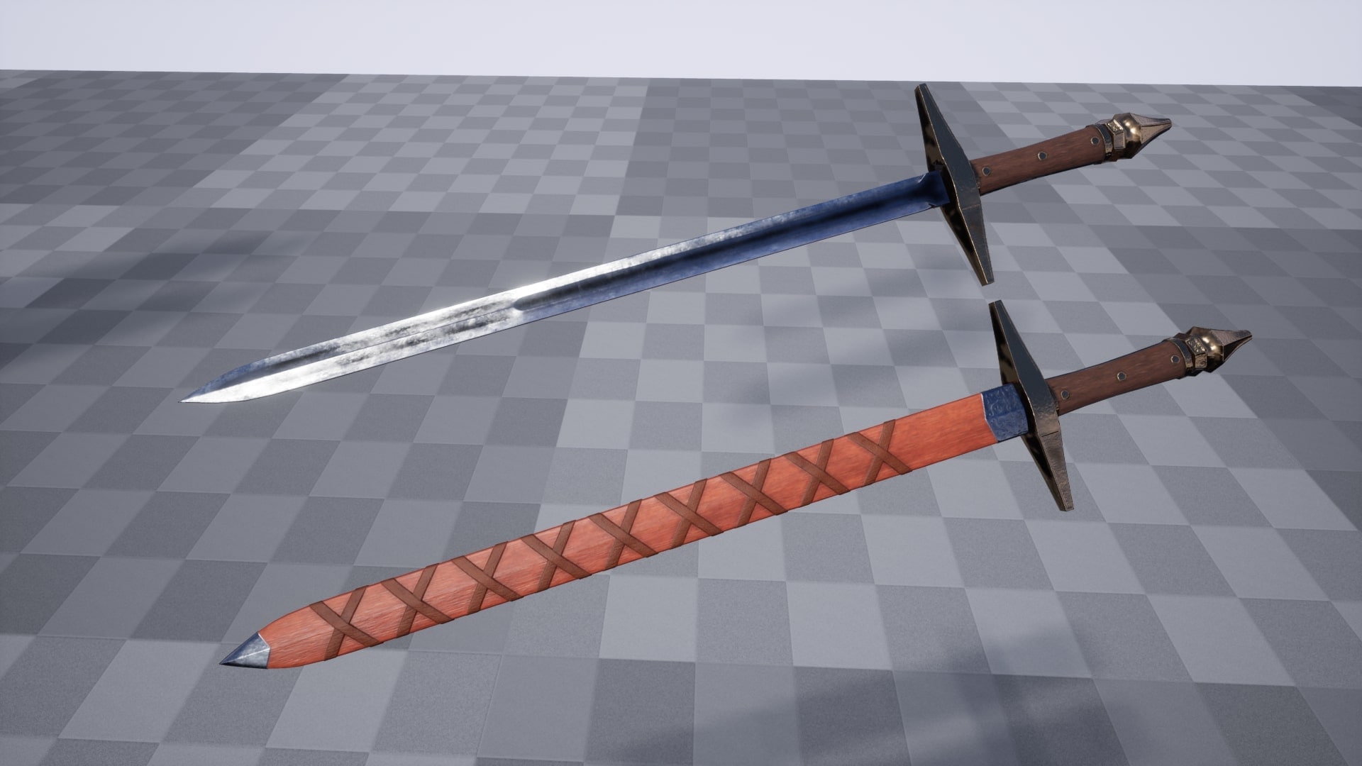 Modular one hand swords set part 1 in Weapons - UE Marketplace