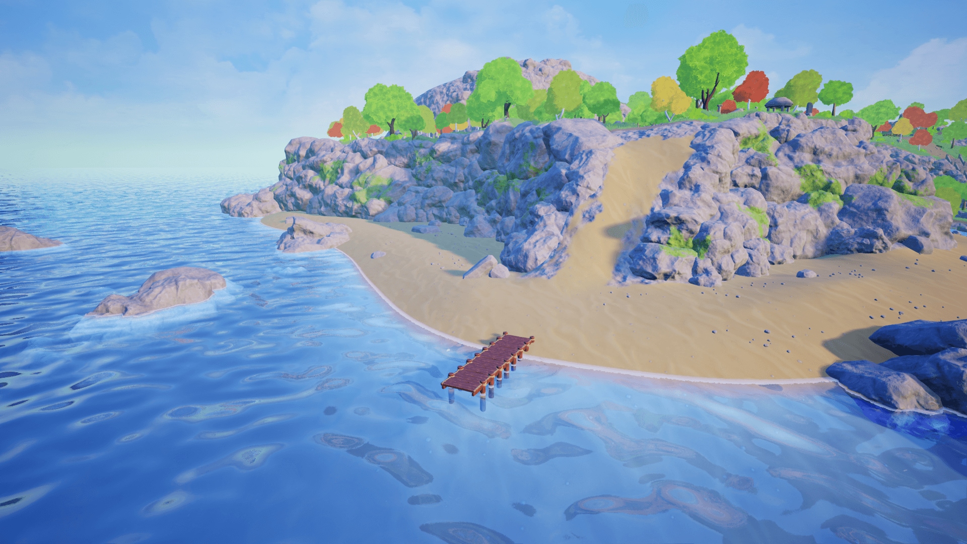 Stylized Island in Environments - UE Marketplace
