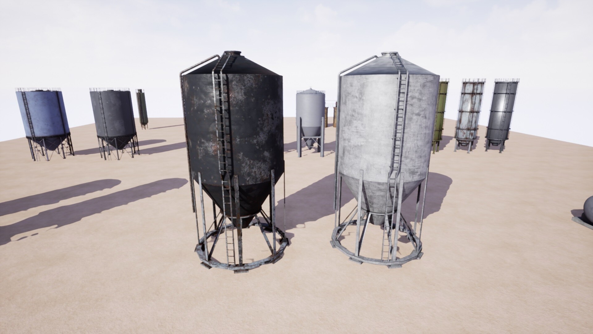 Silo Package in Props - UE Marketplace