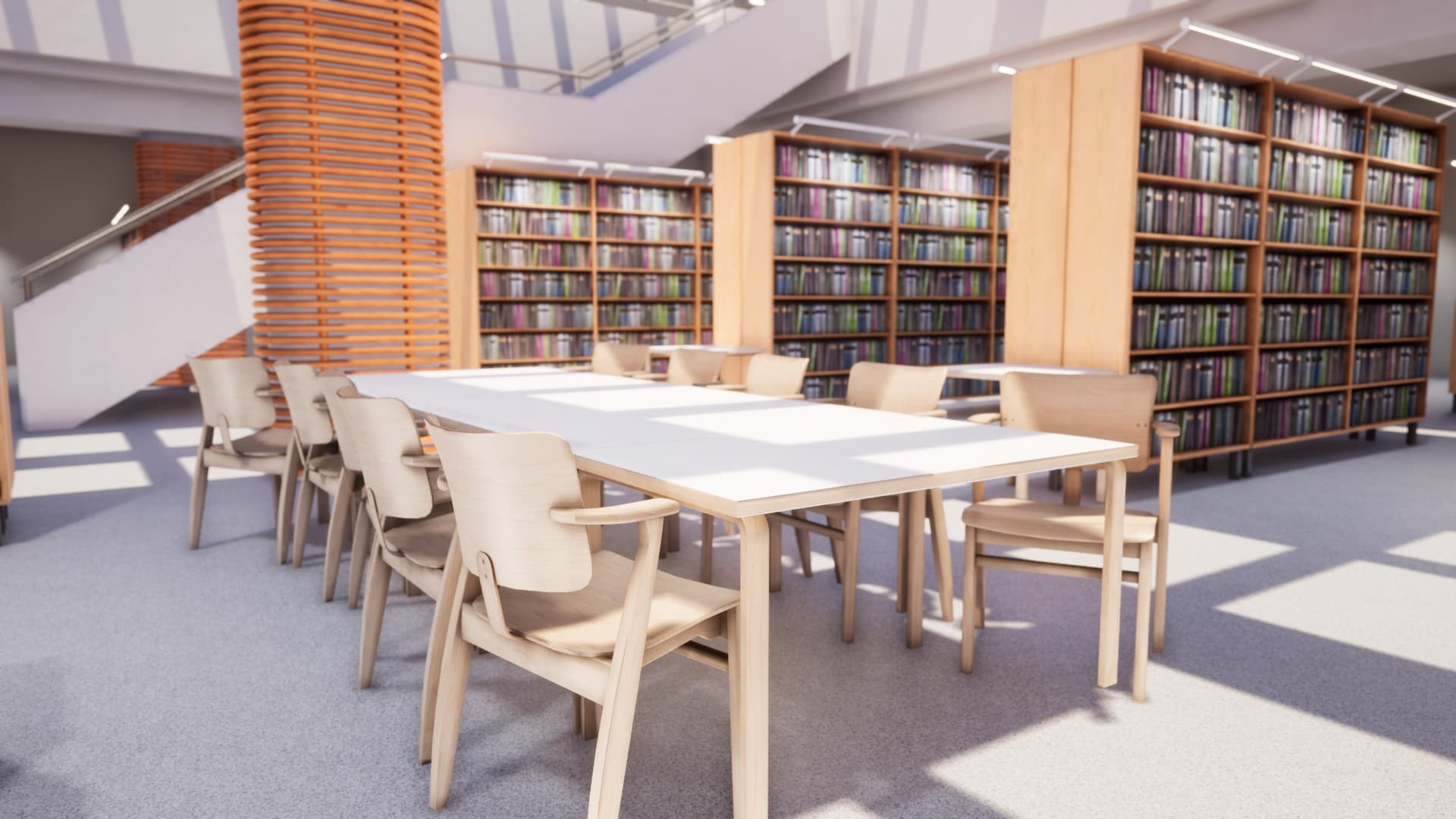FREE - Asset - 4.26 - 4.27 - 5.0 - 5.1 - 5.2 - Modern Library - Scene ...