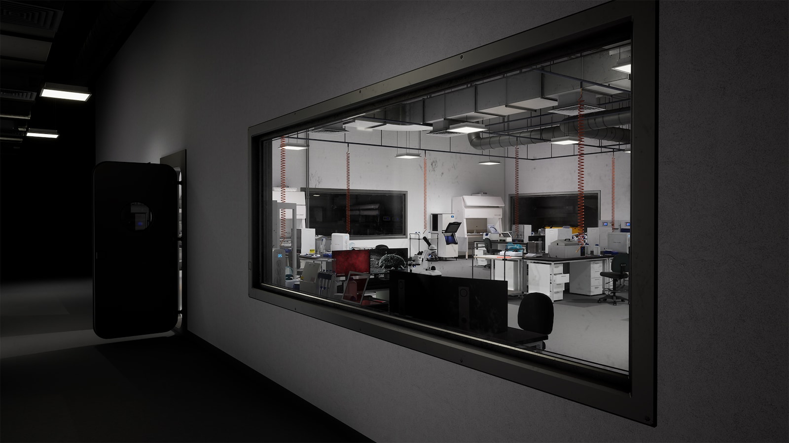 VIRUS LABORATORY (post apocalyptic research science laboratory prop VR ...