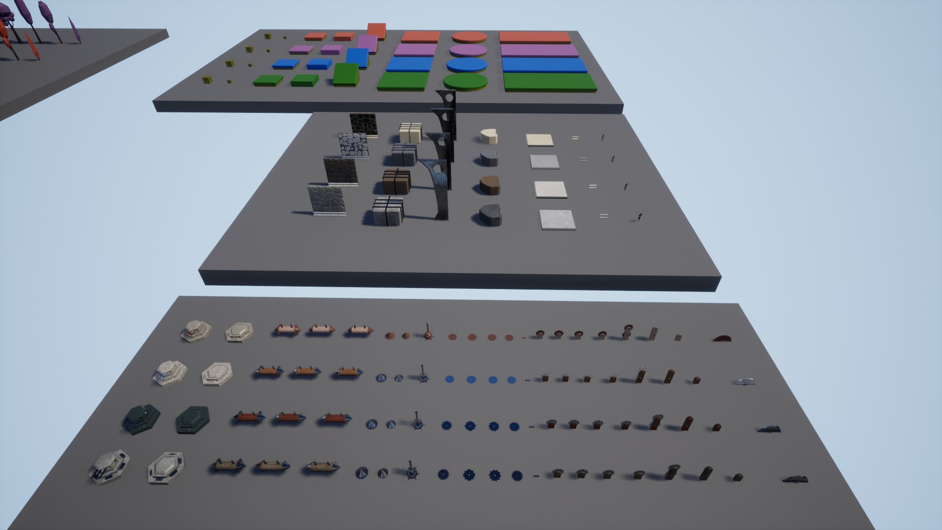 Side Scroller Asset：プロップ・小物 - UE マーケットプレイス