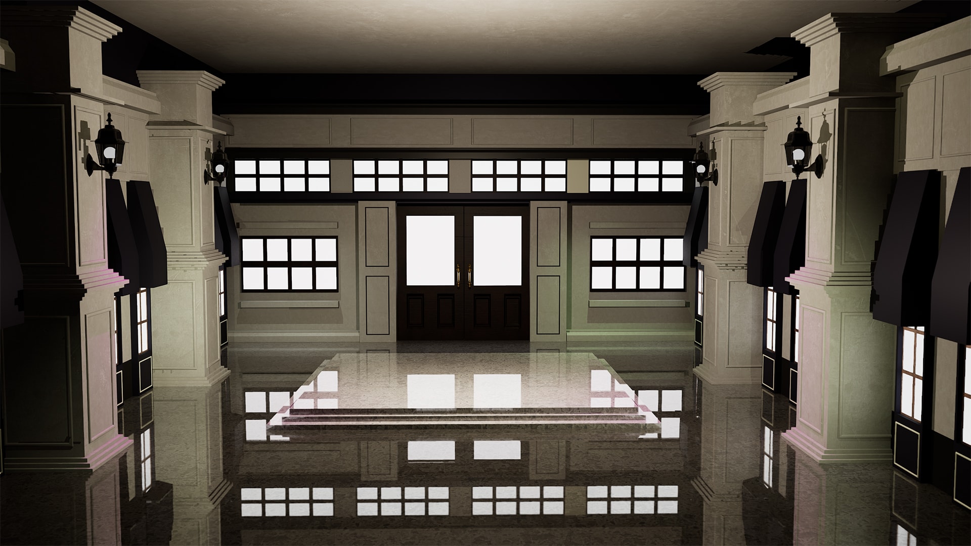 Mini virtual studio 4 different sets in Props - UE Marketplace