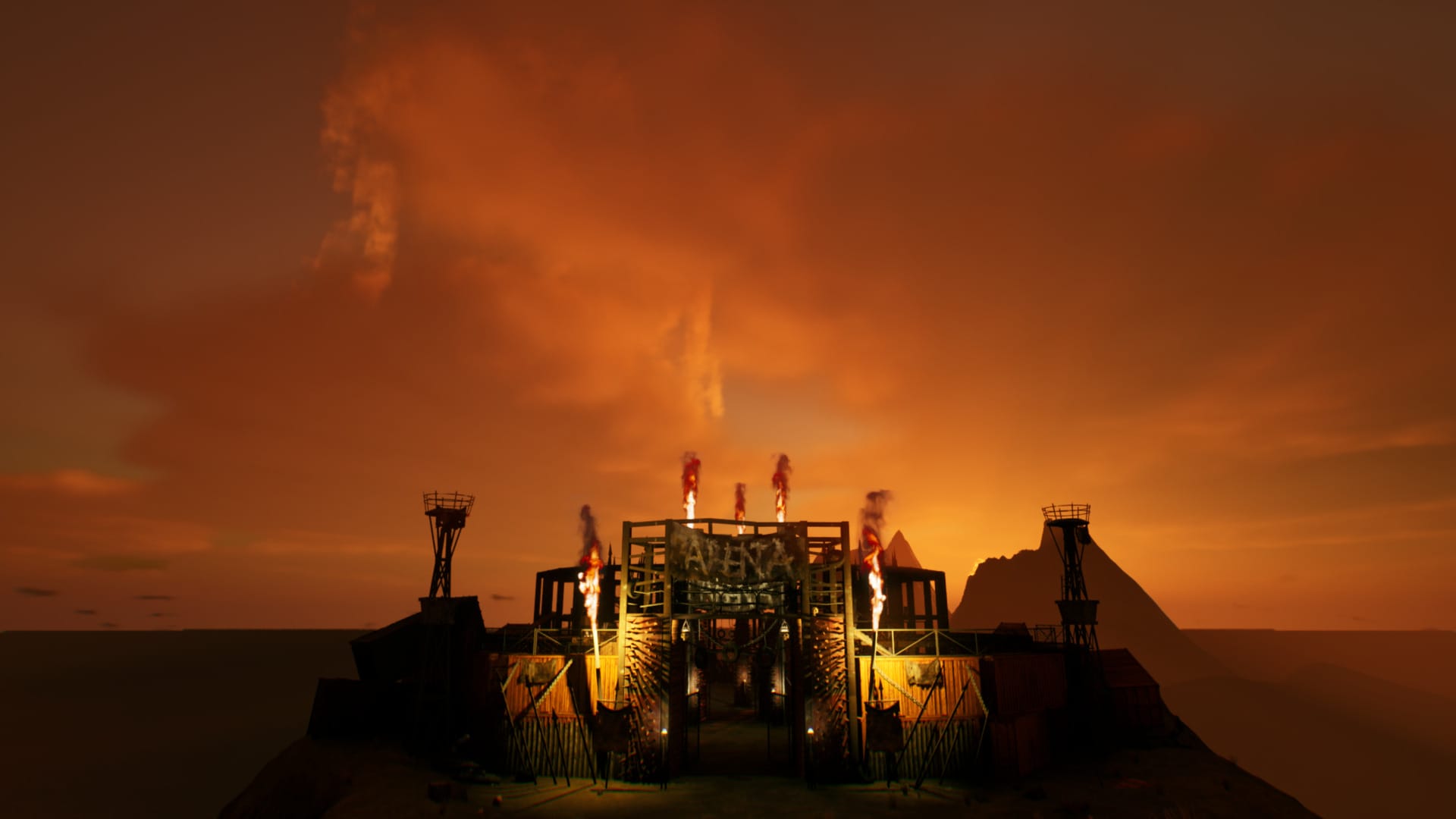 Wasteland Post Apocalyptic Arena in Environments - UE Marketplace