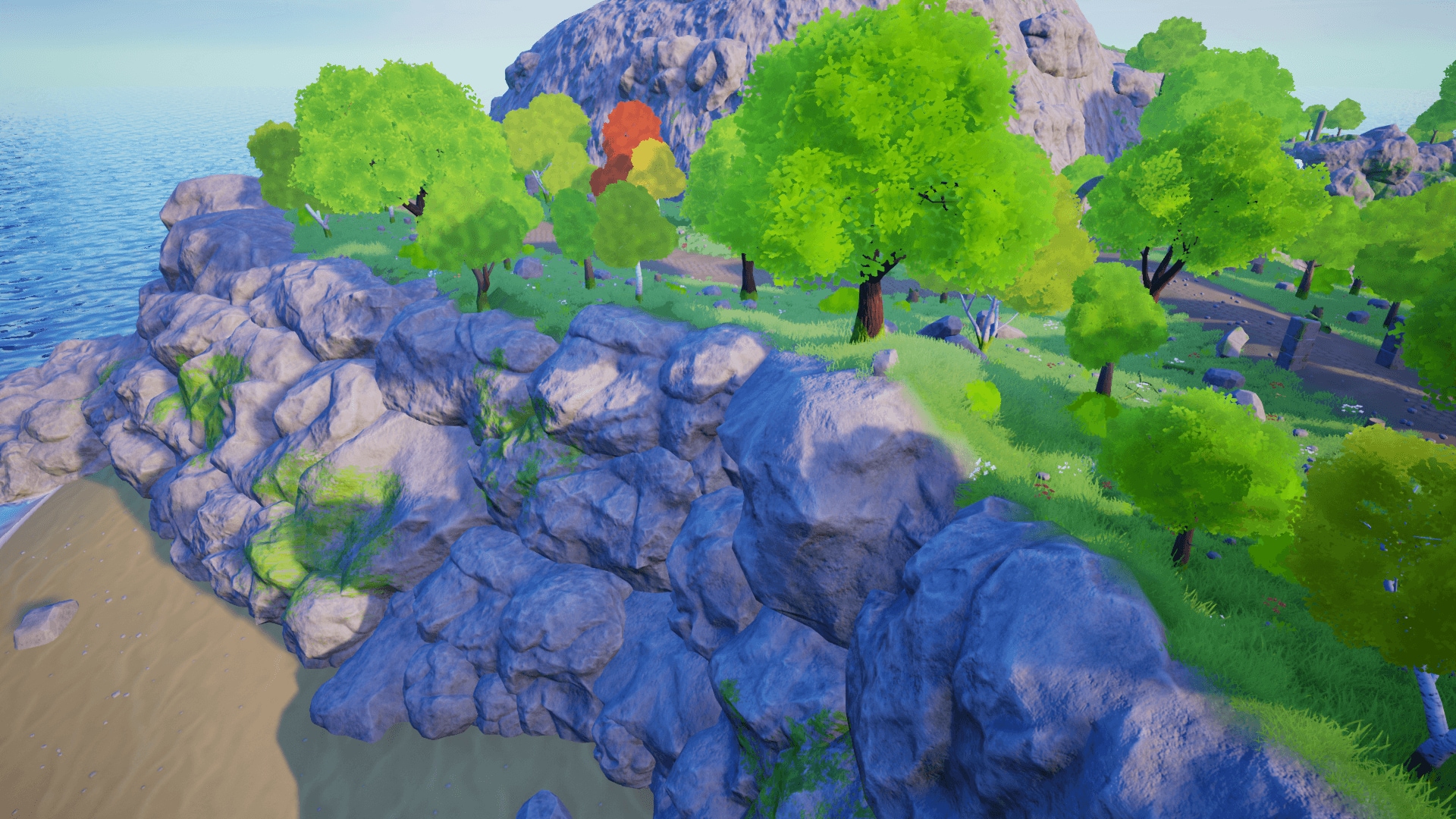 Stylized Island in Environments - UE Marketplace