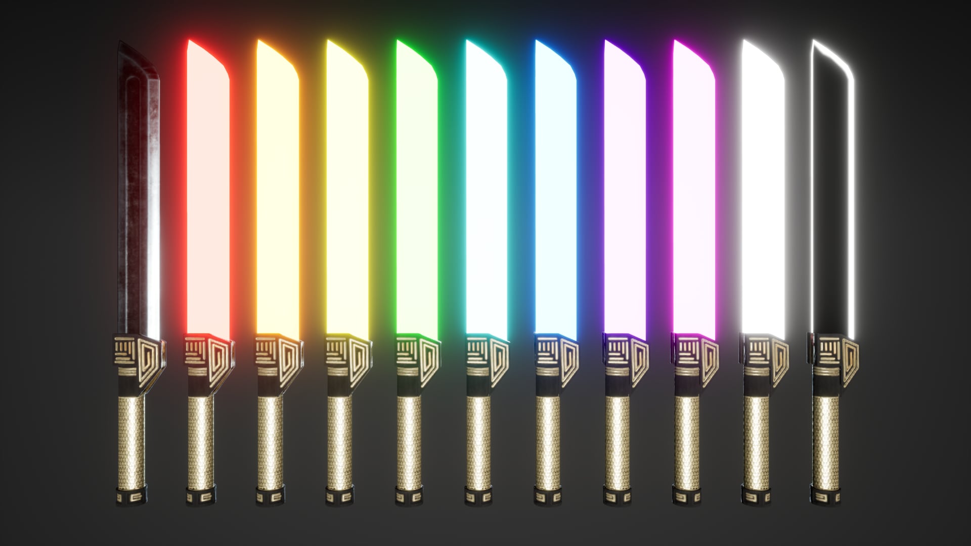 Light Blades Pack in Weapons - UE Marketplace