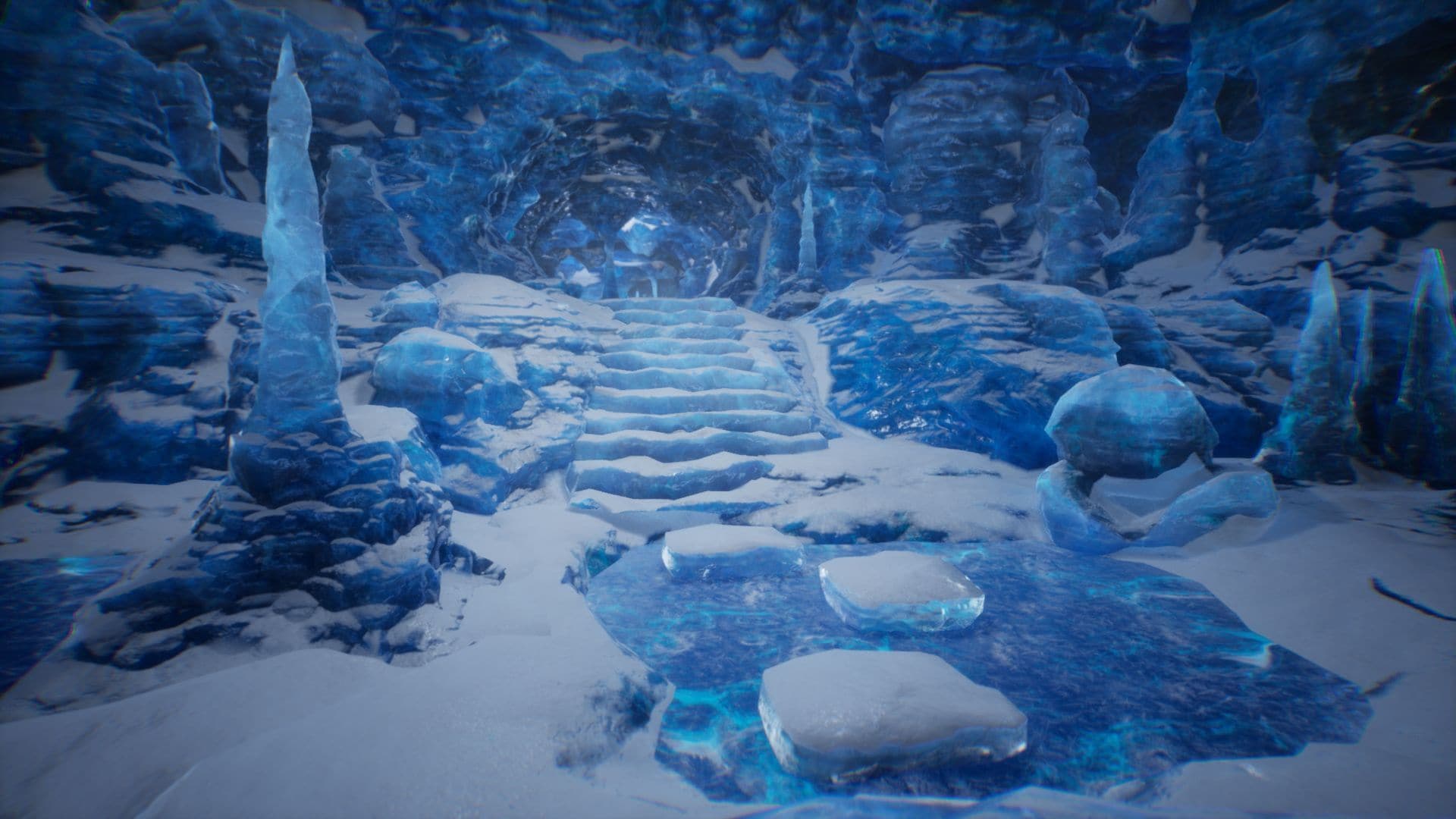 Mysterious Ice Cave in Props - UE Marketplace
