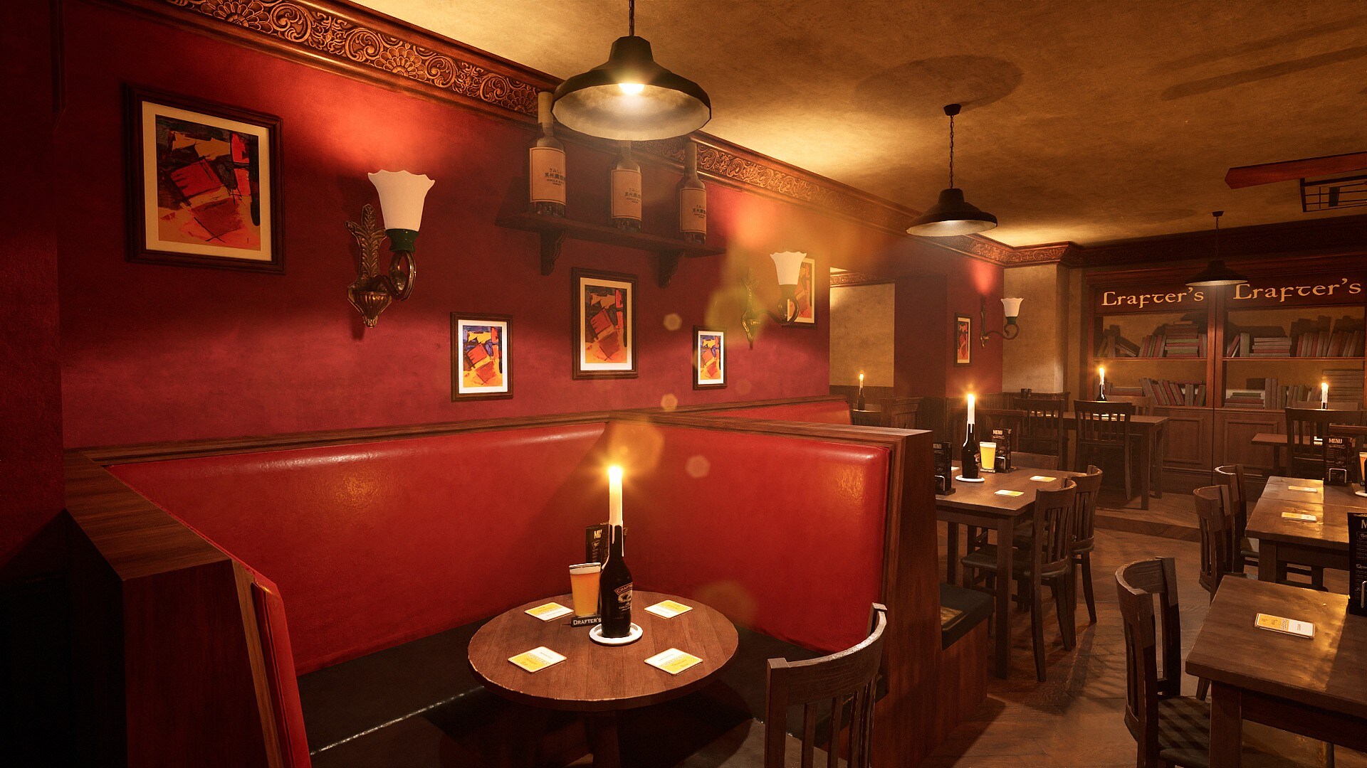 Irish Pub Environment - 90+ AAA ready models：プロップ・小物 - UE マーケットプレイス