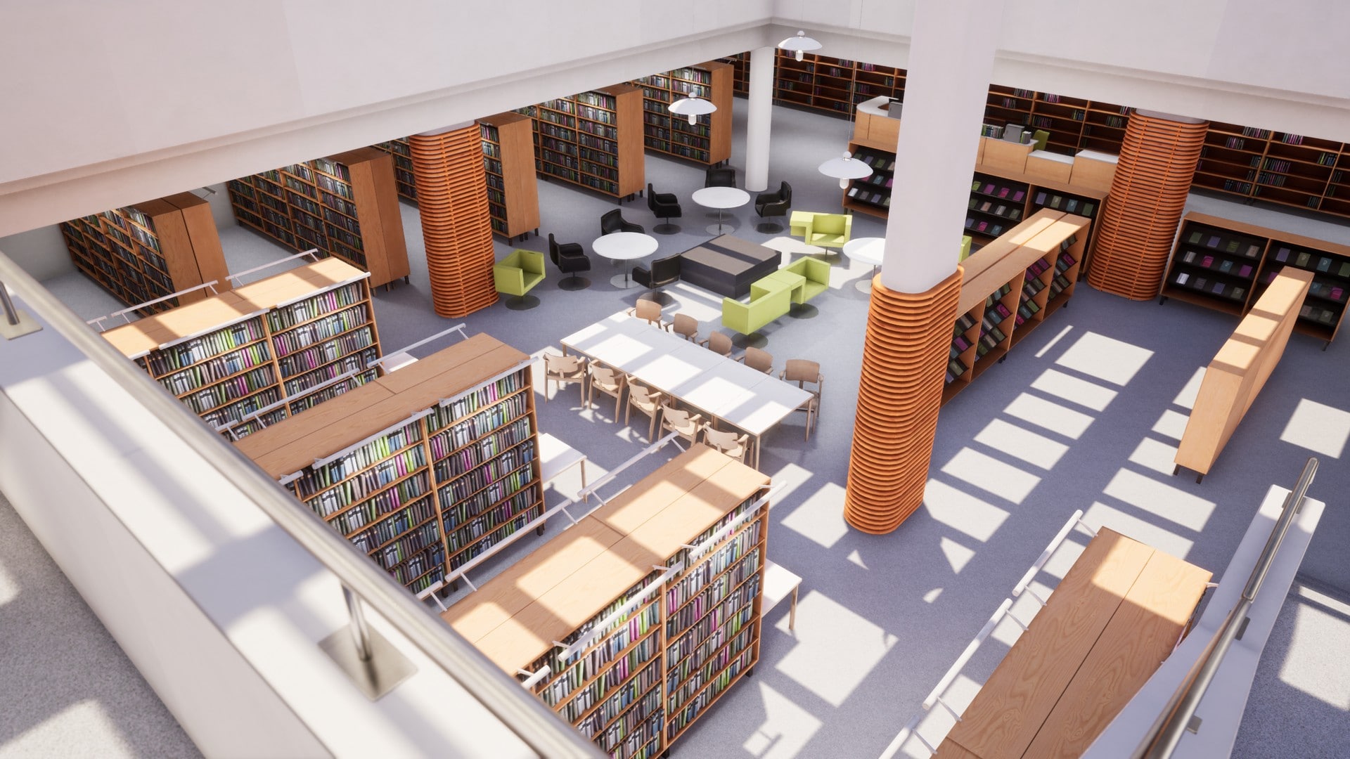 FREE - Asset - 4.26 - 4.27 - 5.0 - 5.1 - 5.2 - Modern Library - Scene ...