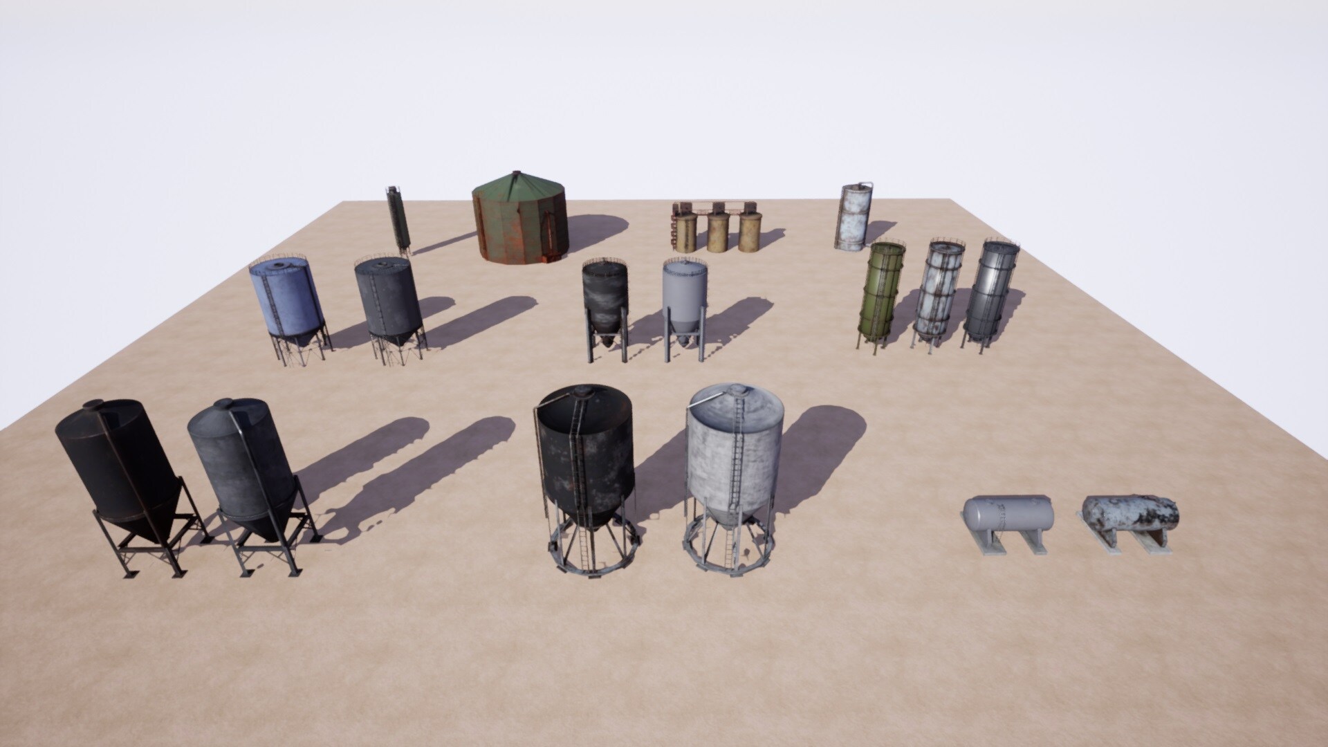 Silo Package in Props - UE Marketplace