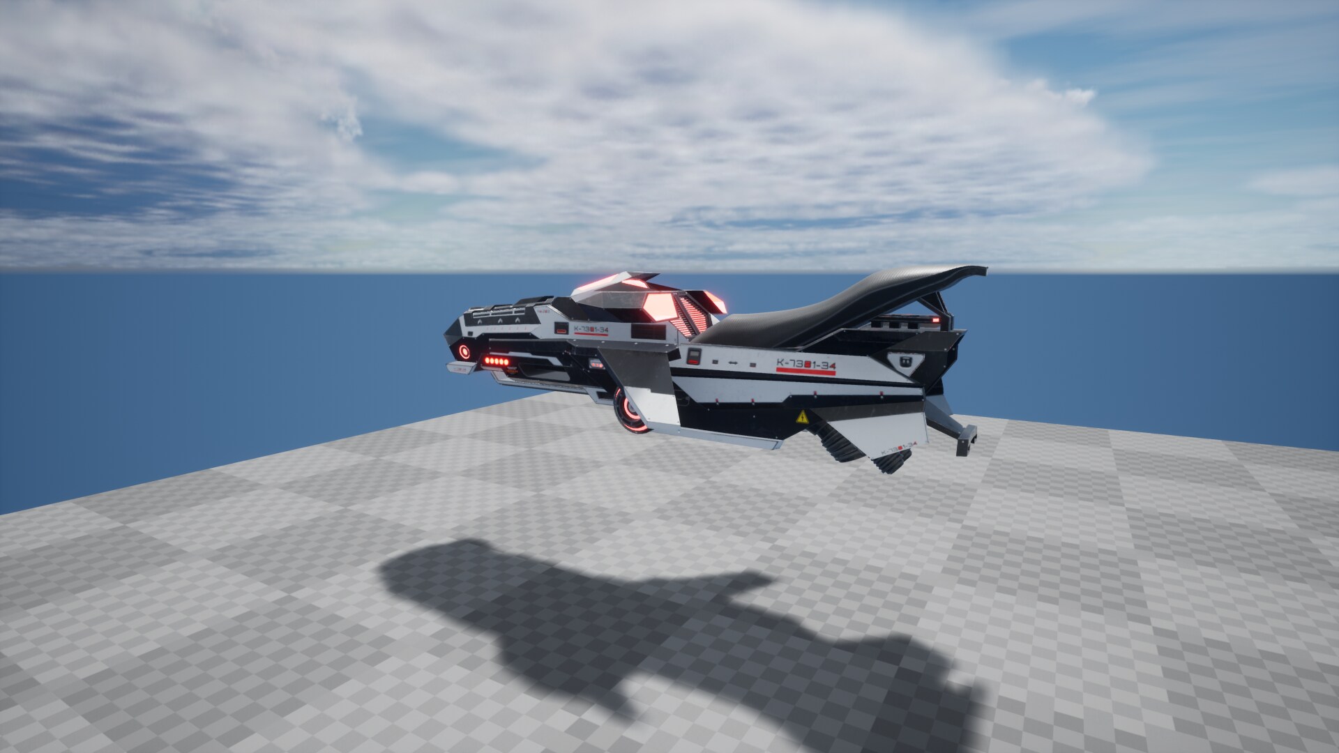 SciFi Hoverbike Basic Controller in Blueprints - UE Marketplace