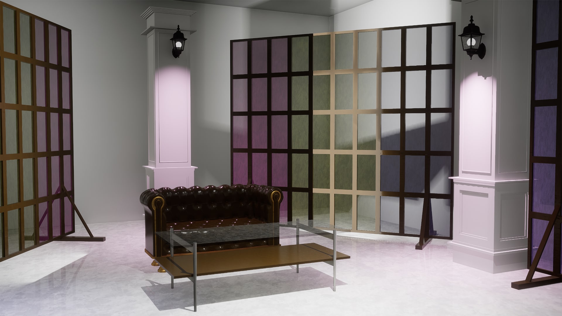 Modern studio set in Props - UE Marketplace