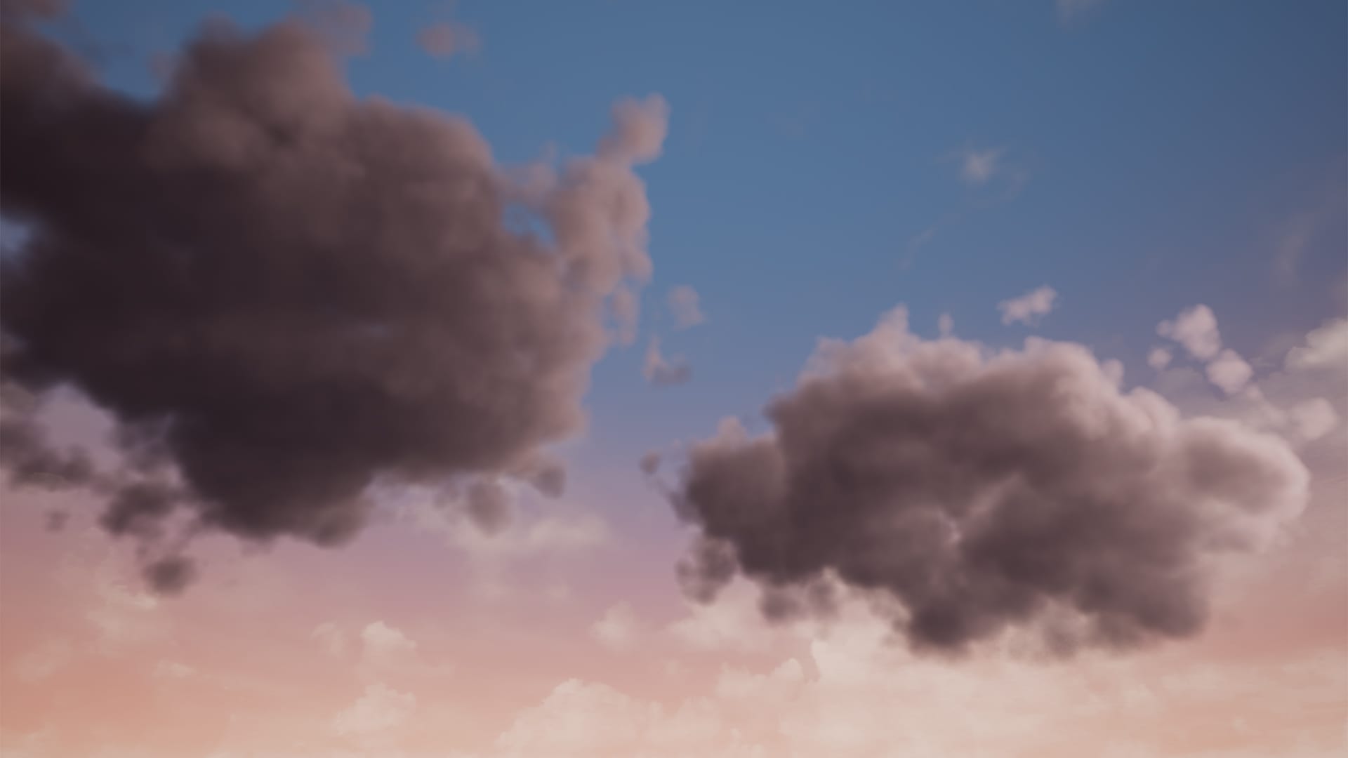 Procedural Clouds in Blueprints - UE Marketplace